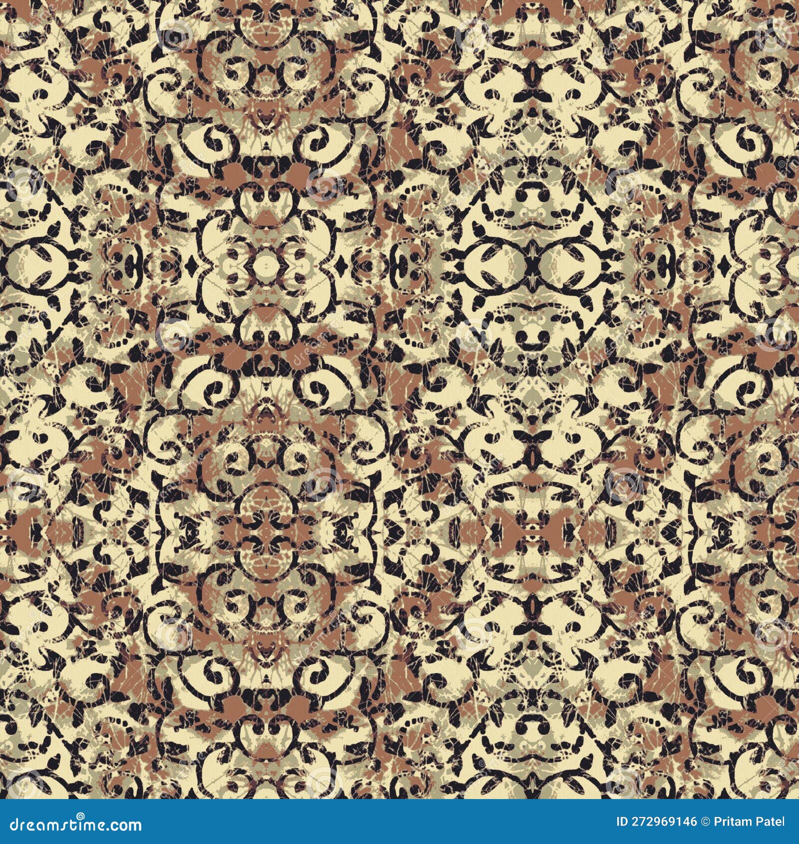 2122252439 Seamless Geometrical Abstract Indian Traditional Pattern ...