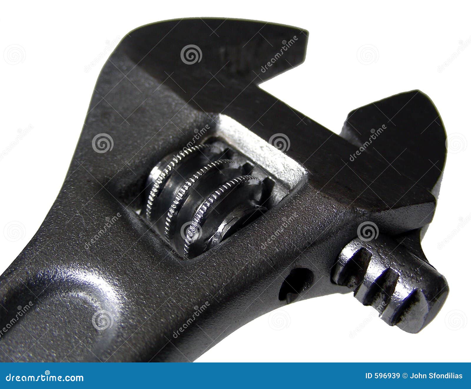 Ajustable imagen de archivo. Imagen de llave, tuerca, mano - 596939