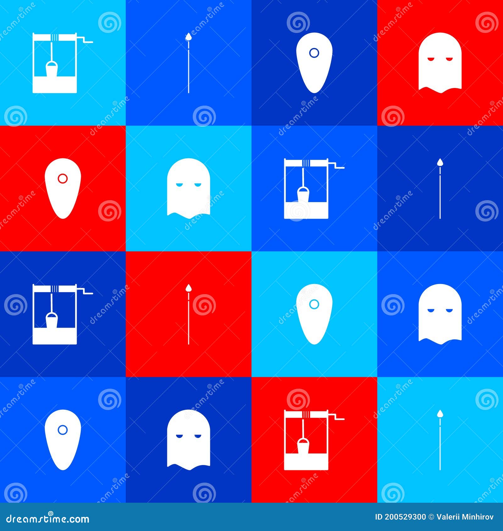 Ajuste Correcto Con El Icono De Cubeta, Lanza Medieval, Máscara De ...