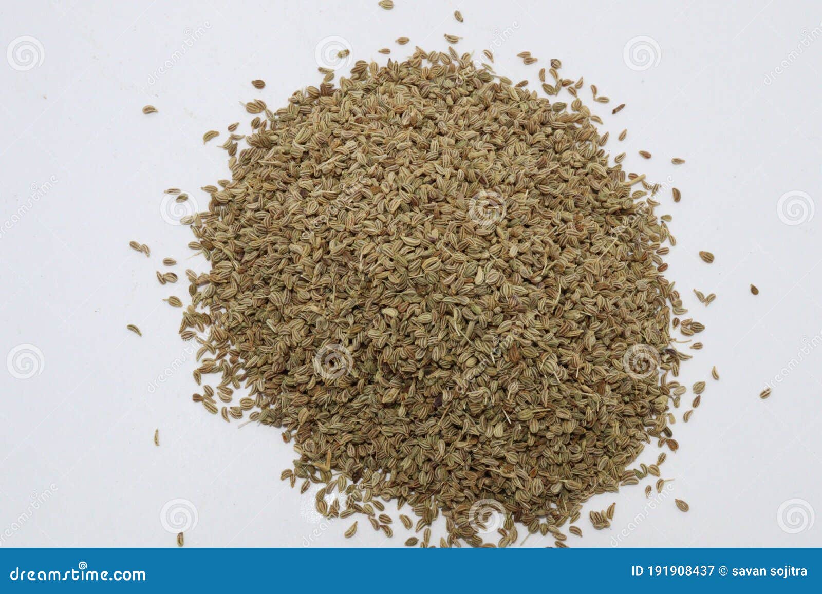 Ajwain Seed Hajma on White Background. Stock Image - Image of dish ...