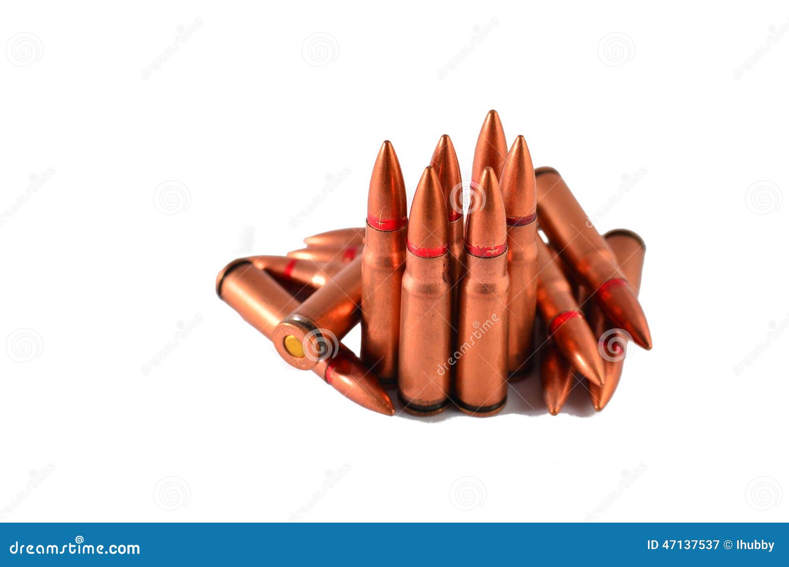 AK 47 ammo stock image. Image of armed, dangerous, assault - 47137537