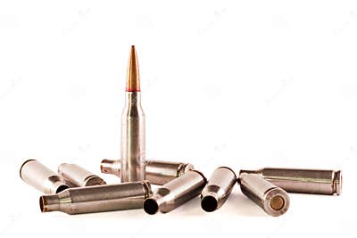 AK bullet and shells stock image. Image of shell, dangerous - 8548803