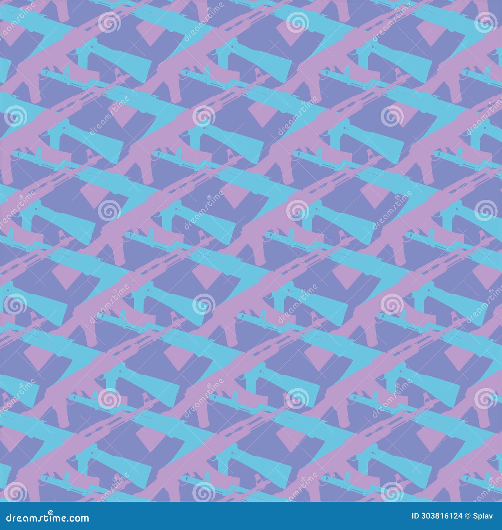 AK Gun Steamless Texture. Vector. Eps Stock Vector - Illustration of ...