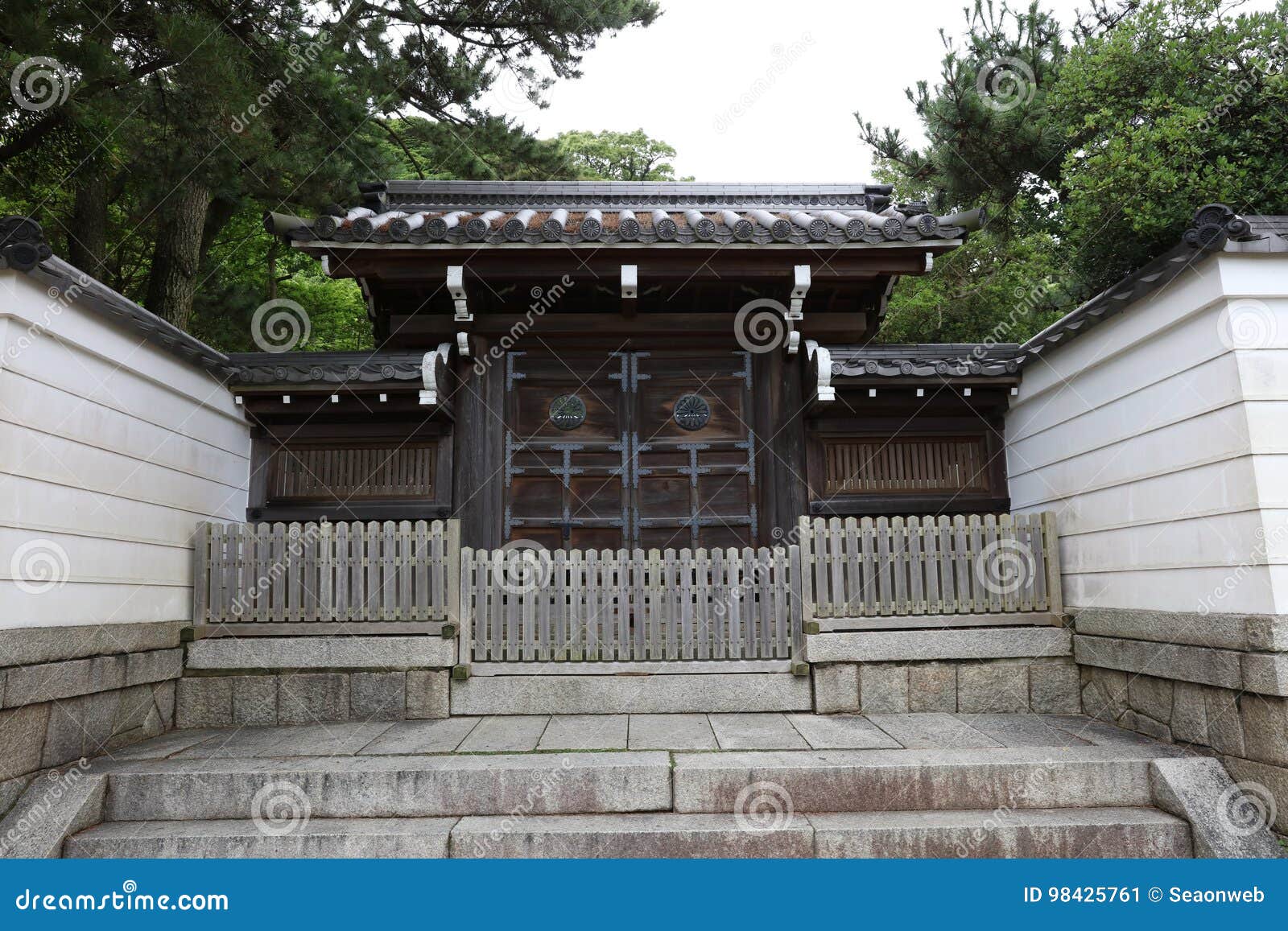Akama Shrine in Shimonoseki, Japan Stock Image - Image of akama ...