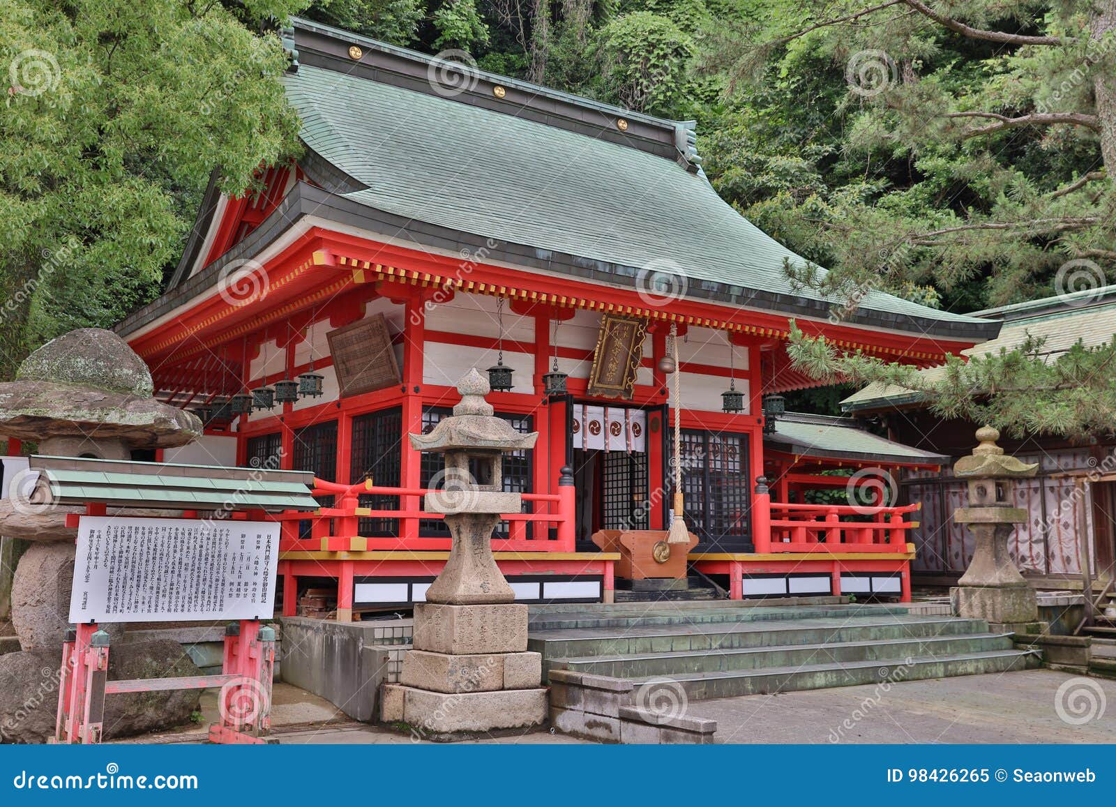 Shrine And Native People Editorial Image | CartoonDealer.com #207421170