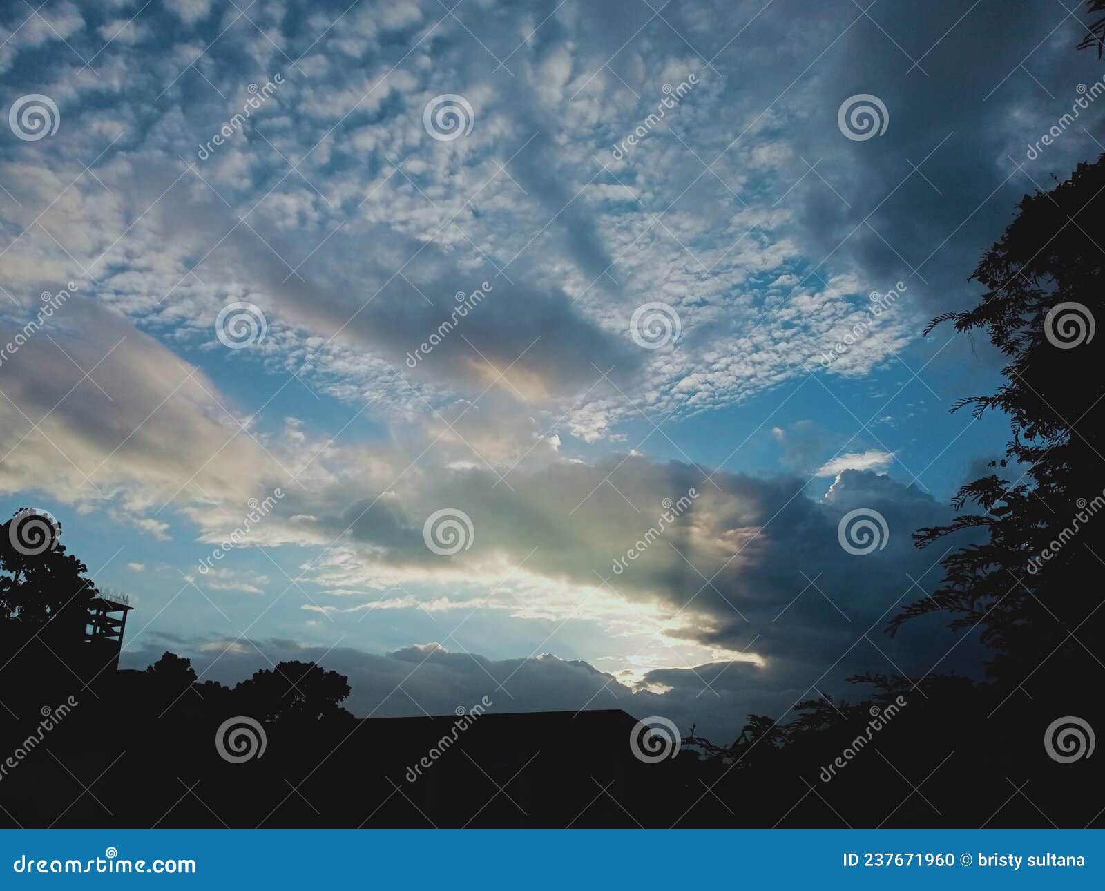 Akash stock photo. Image of wallpaper, blue, akash, clouds - 237671960