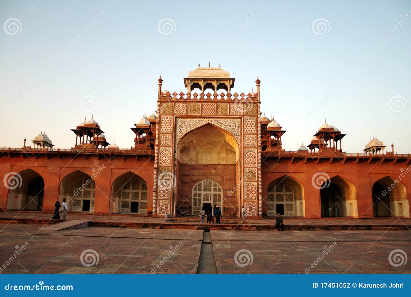 Akbar S Tomb at Sikandara, Agra Editorial Photography - Image of ...
