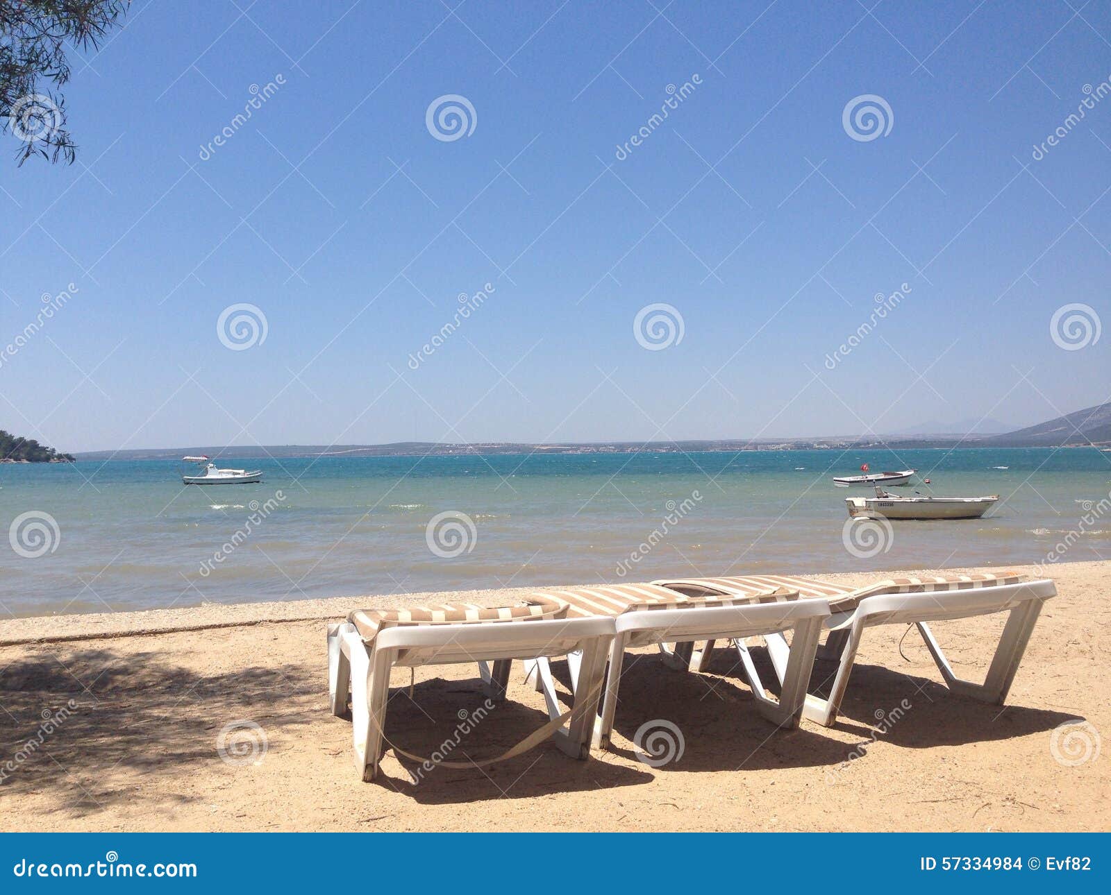 Akbuk beach stock photo. Image of blue, nature, turkey - 57334984