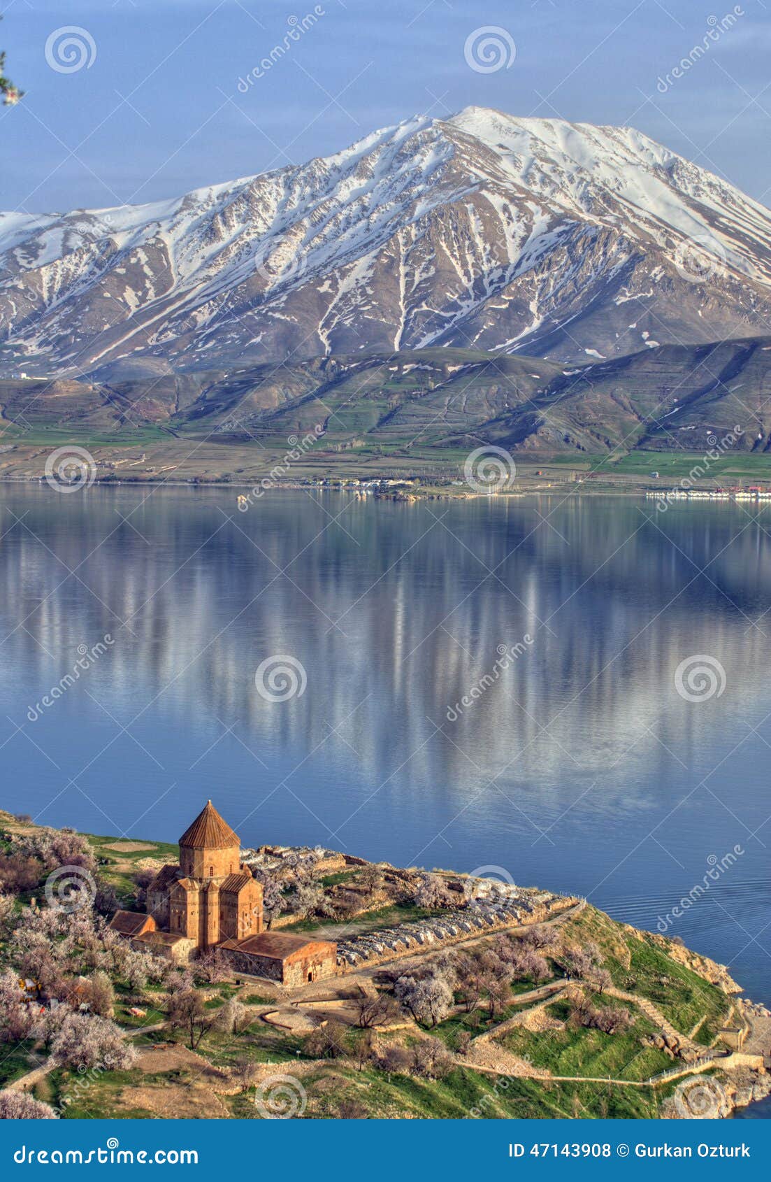 Akdamar Island stock photo. Image of almond, eastern - 47143908