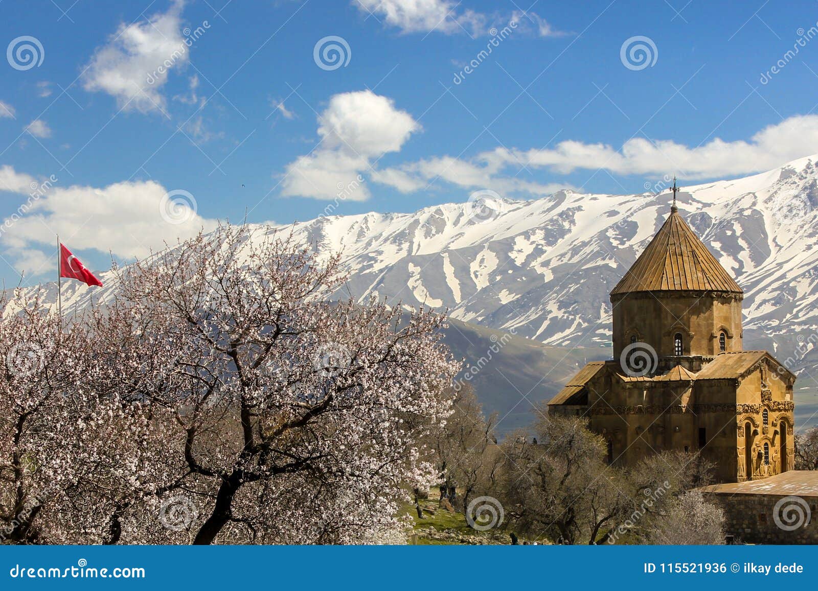 Akdamar Island, Van, Turkey Stock Photo - Image of landmark, church ...