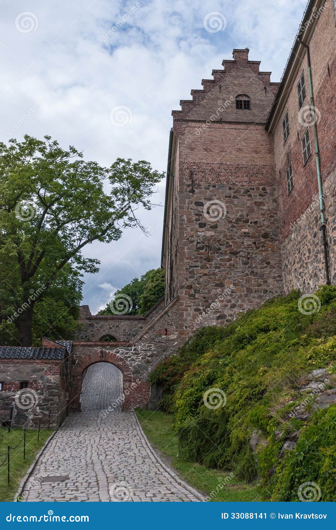 Akershus Festning, Oslo immagine stock. Immagine di medioevale - 33088141