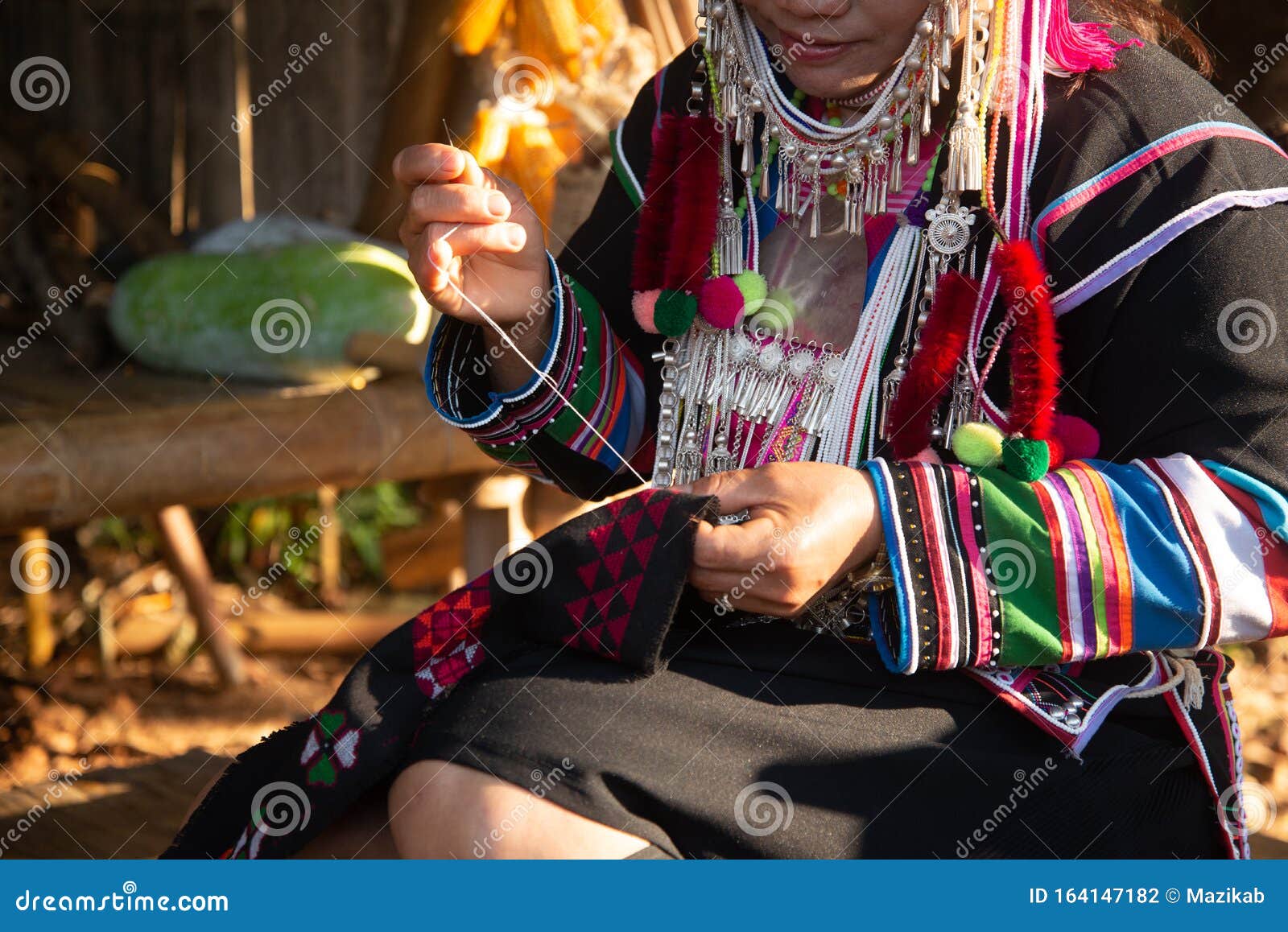 Akha Woman Editorial Photo | CartoonDealer.com #53912153