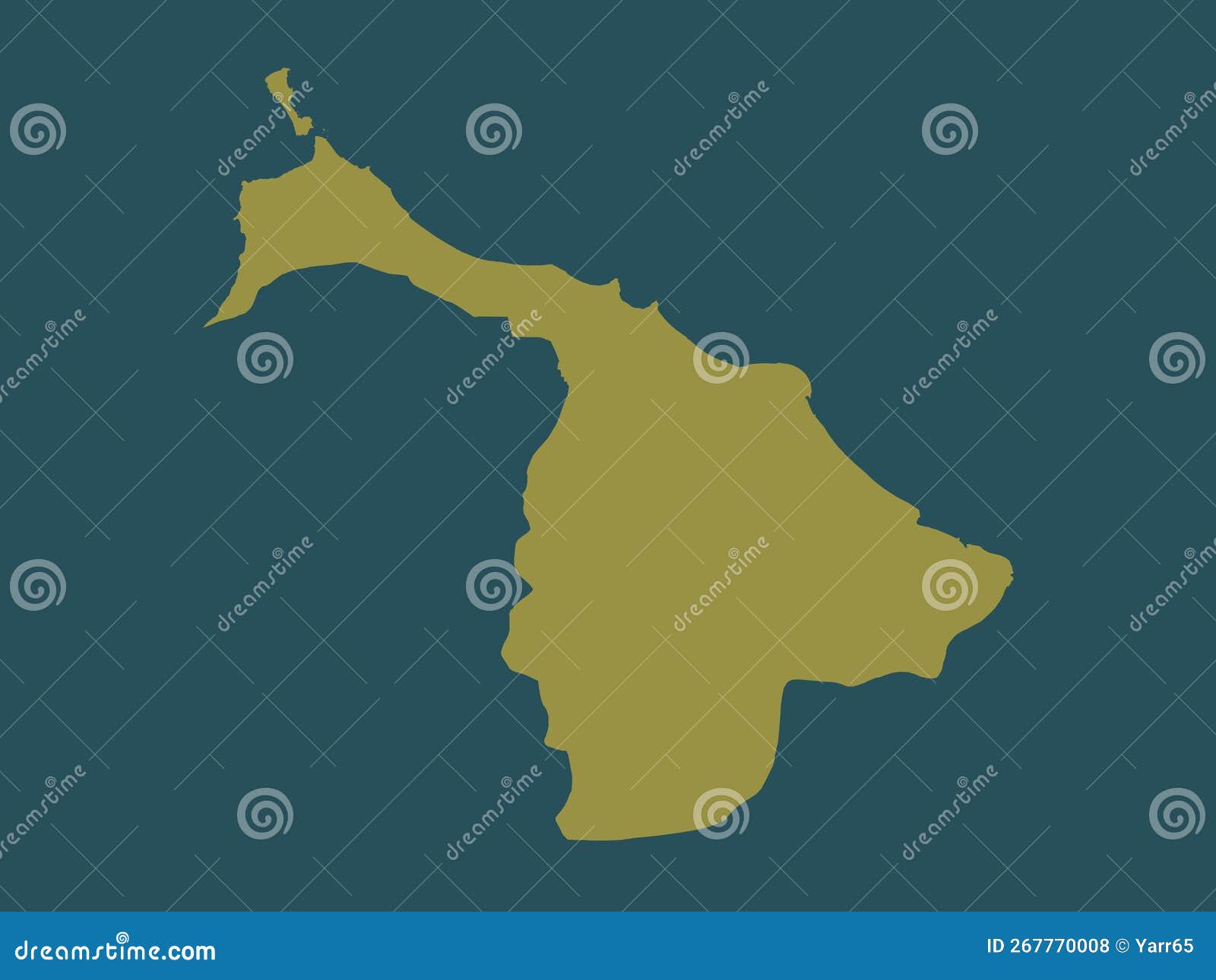 Aklan, Philippines. Solid. No Legend Stock Illustration - Illustration ...