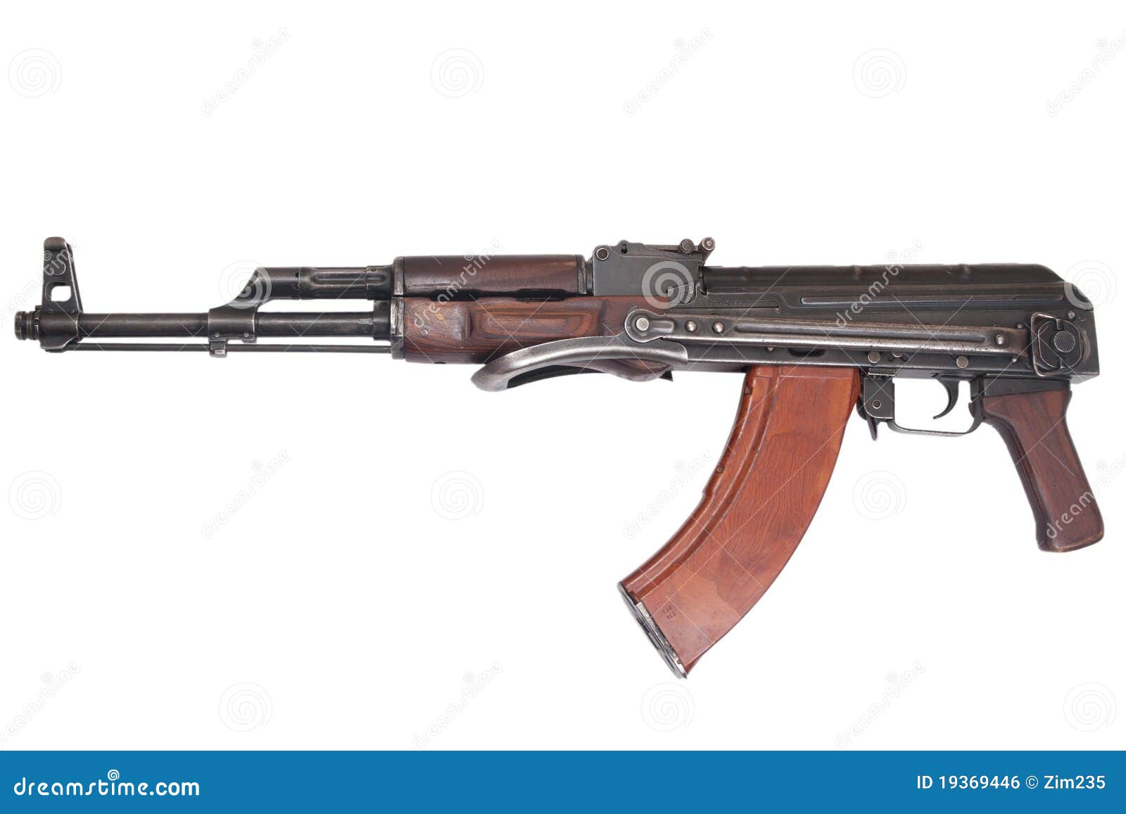 AKMS (Avtomat Kalashnikova) Airborn Version Of Kalashnikov Assault ...