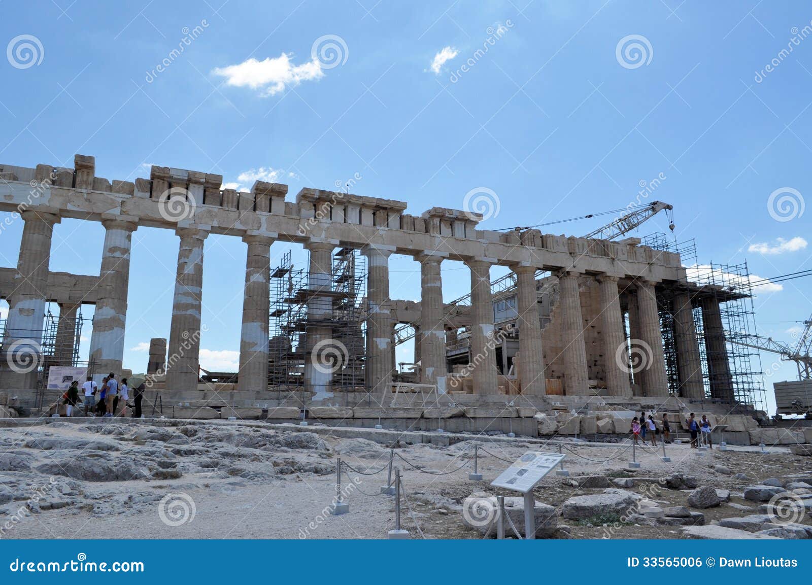 Akropol Aten Grekland redaktionell bild. Bild av acropolisen - 33565006