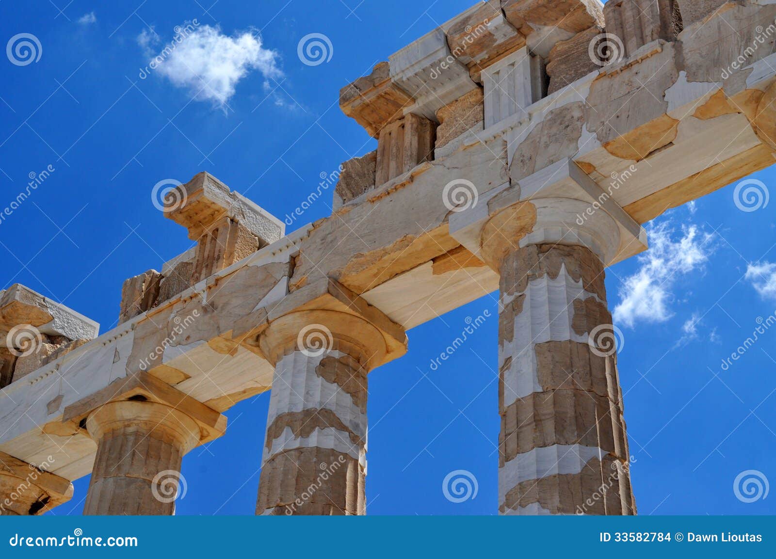 Akropol Aten Grekland arkivfoto. Bild av tempel, citadell - 33582784