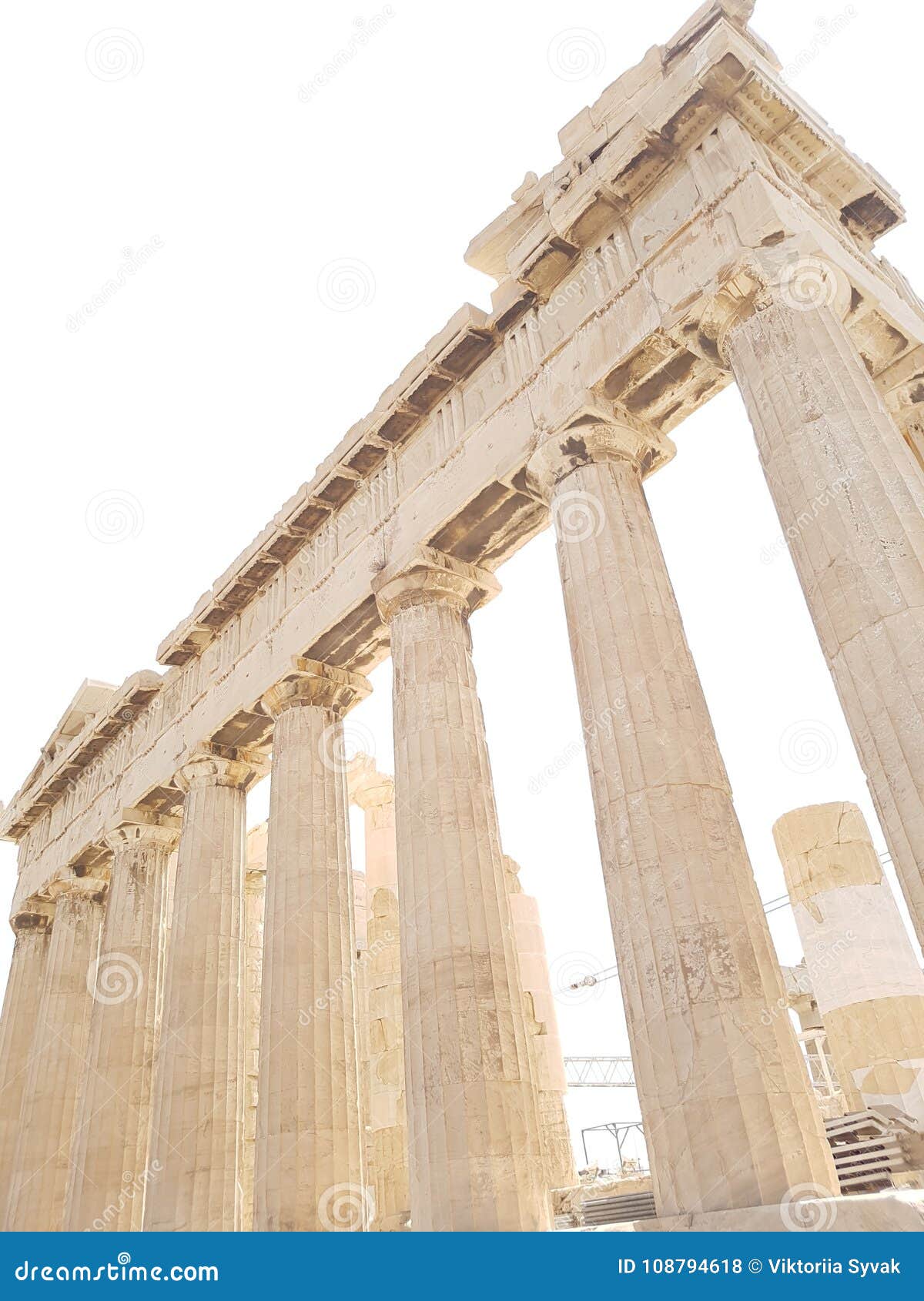 Akropol stock photo. Image of summer, akropol, europe - 108794618