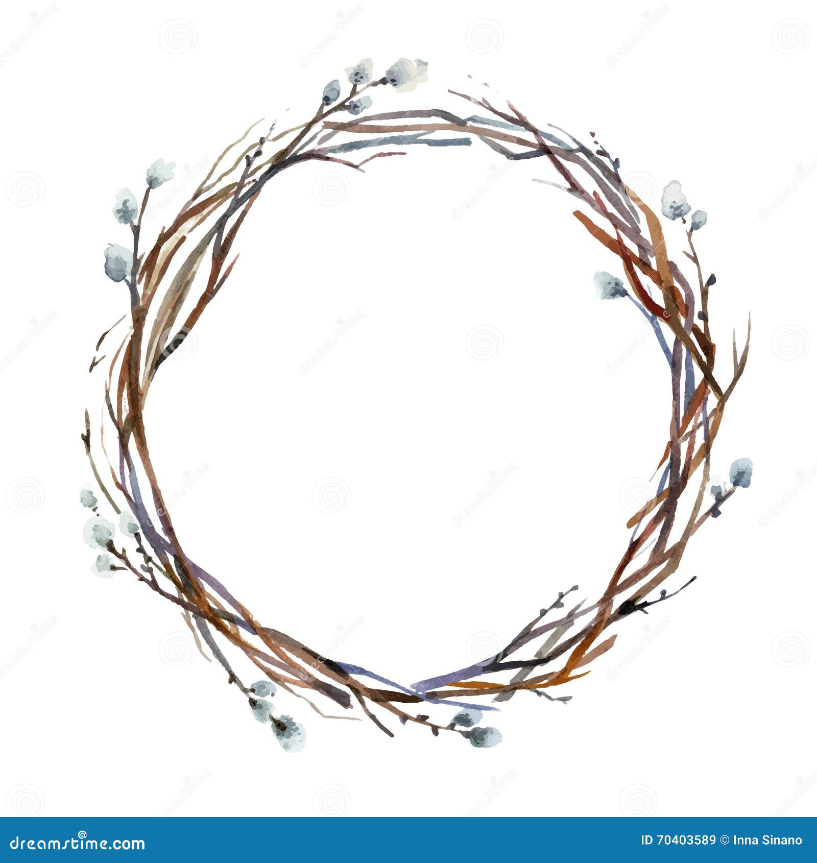 Akwarela Wianek W Boho Stylu Ilustracja Wektor - Ilustracja złożonej z ... Akwarela Wianek W Boho Stylu Ilustracja Wektor - Ilustracja złożonej z ...