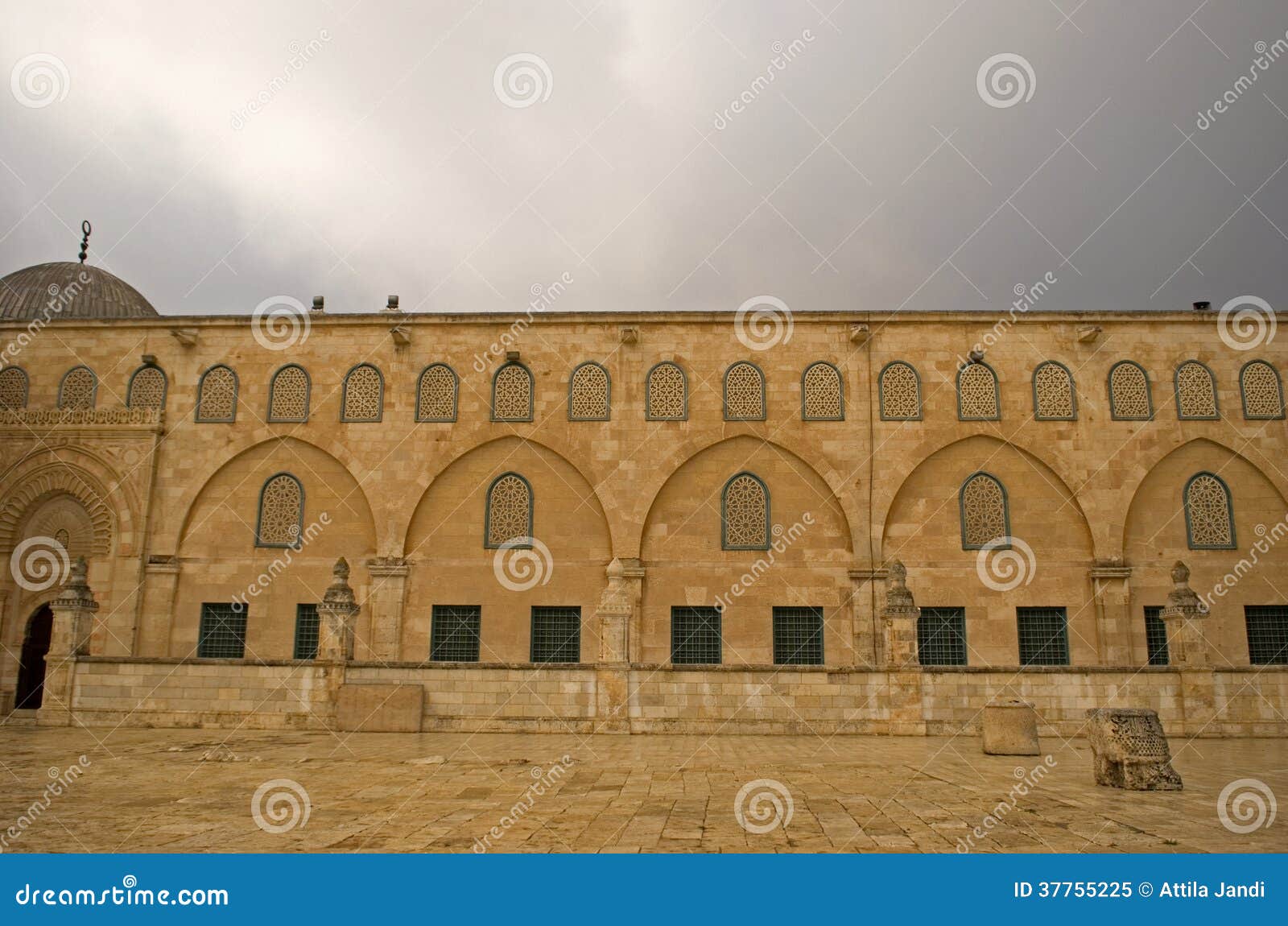Al Aksa Mosque, Jerusalem, Israel Stock Image - Image of middle ...