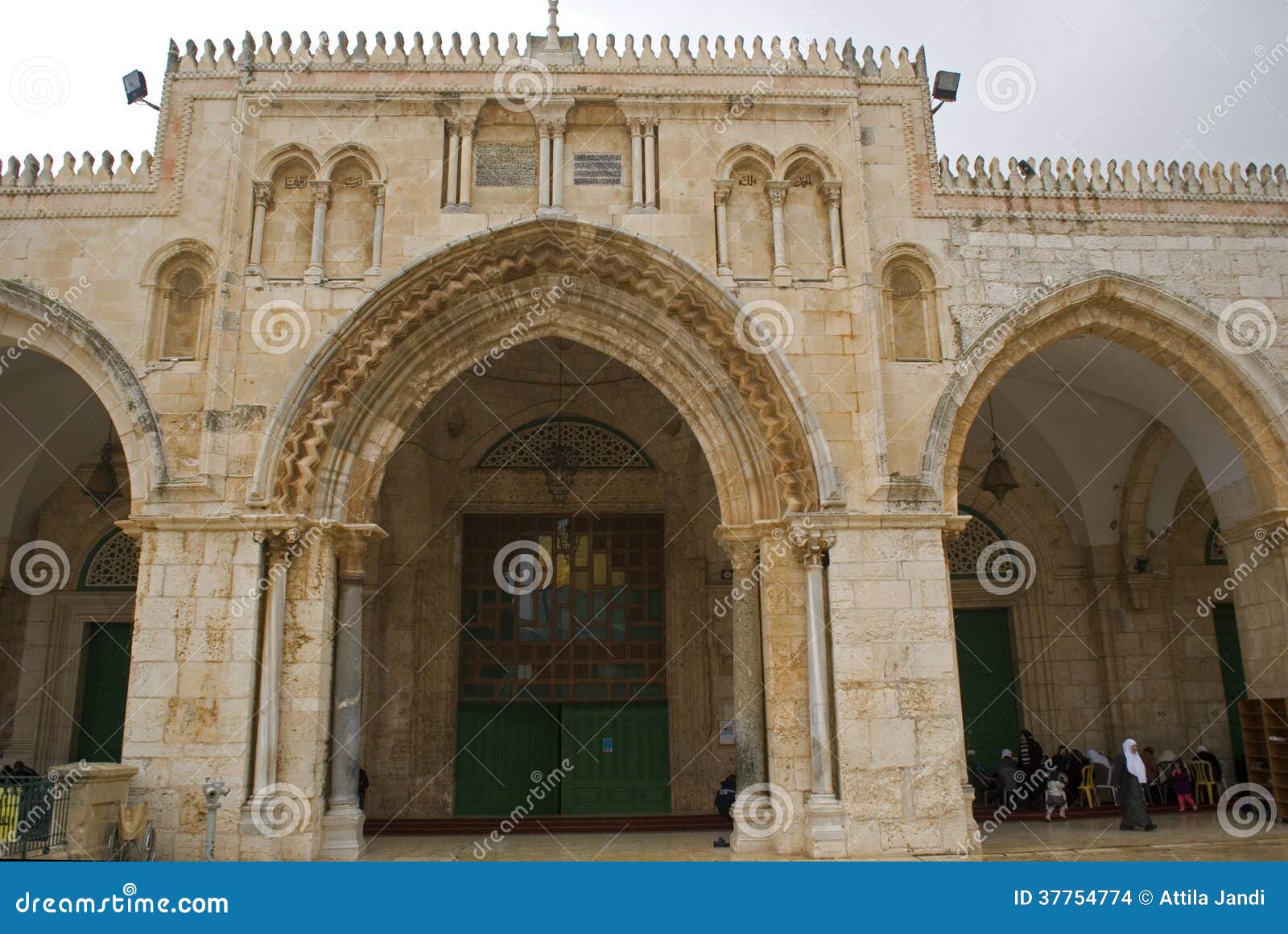 Al Aksa Mosque, Jerusalem, Israel Editorial Stock Image - Image of ...