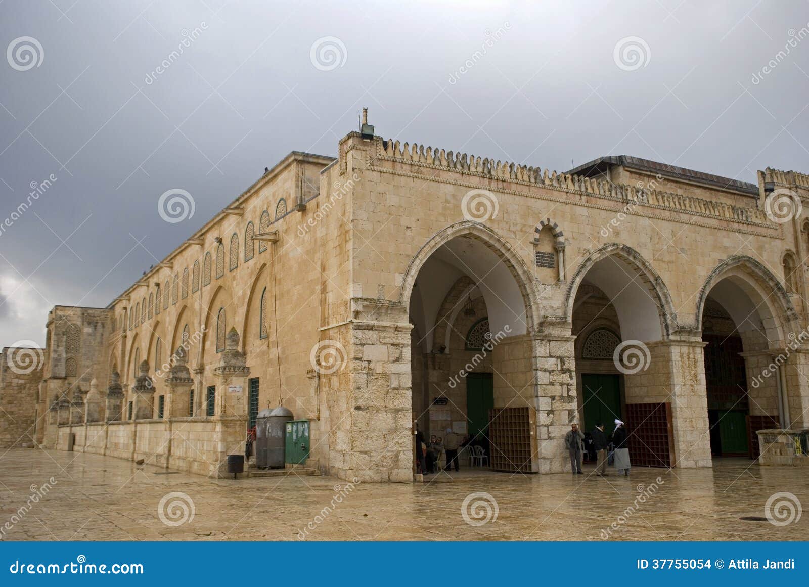 Al Aksa Mosque, Jerusalem, Israel Editorial Stock Image - Image of dome ...