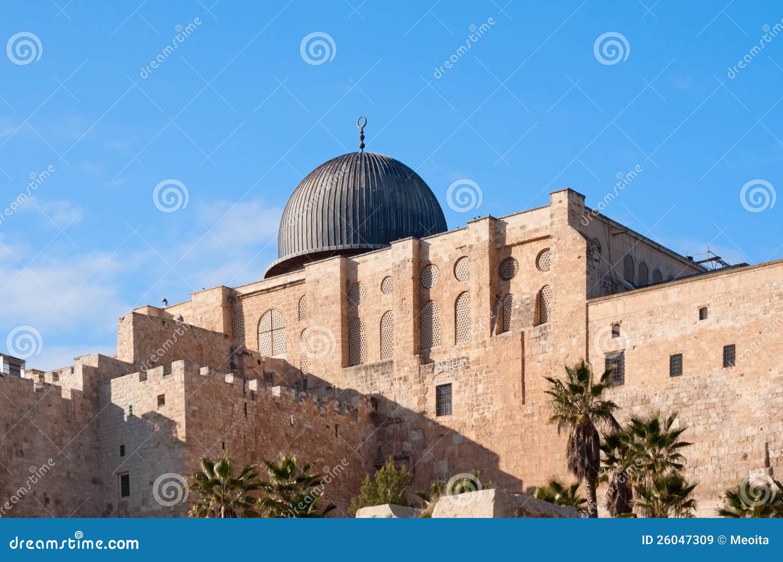Al-Aqsa mosque stock image. Image of landmark, islam - 26047309