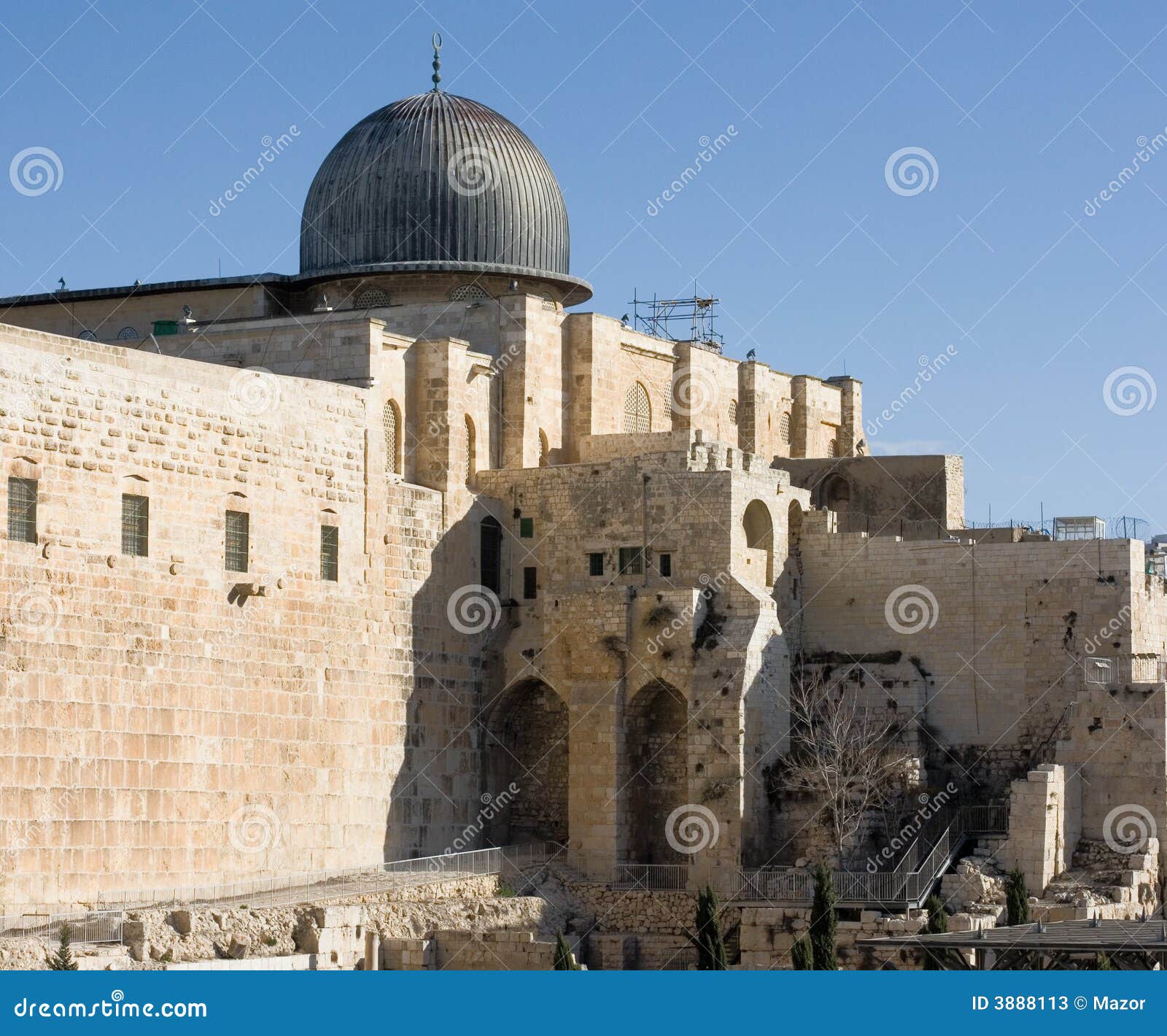 Al-Aqsa Mosque stock image. Image of israel, muhammad - 3888113