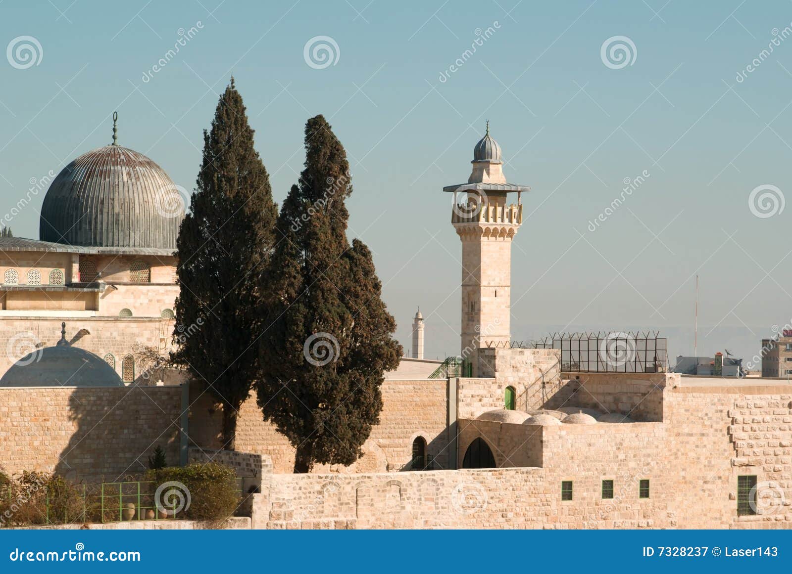 Al-Aqsa Mosque stock image. Image of ancient, architectural - 7328237