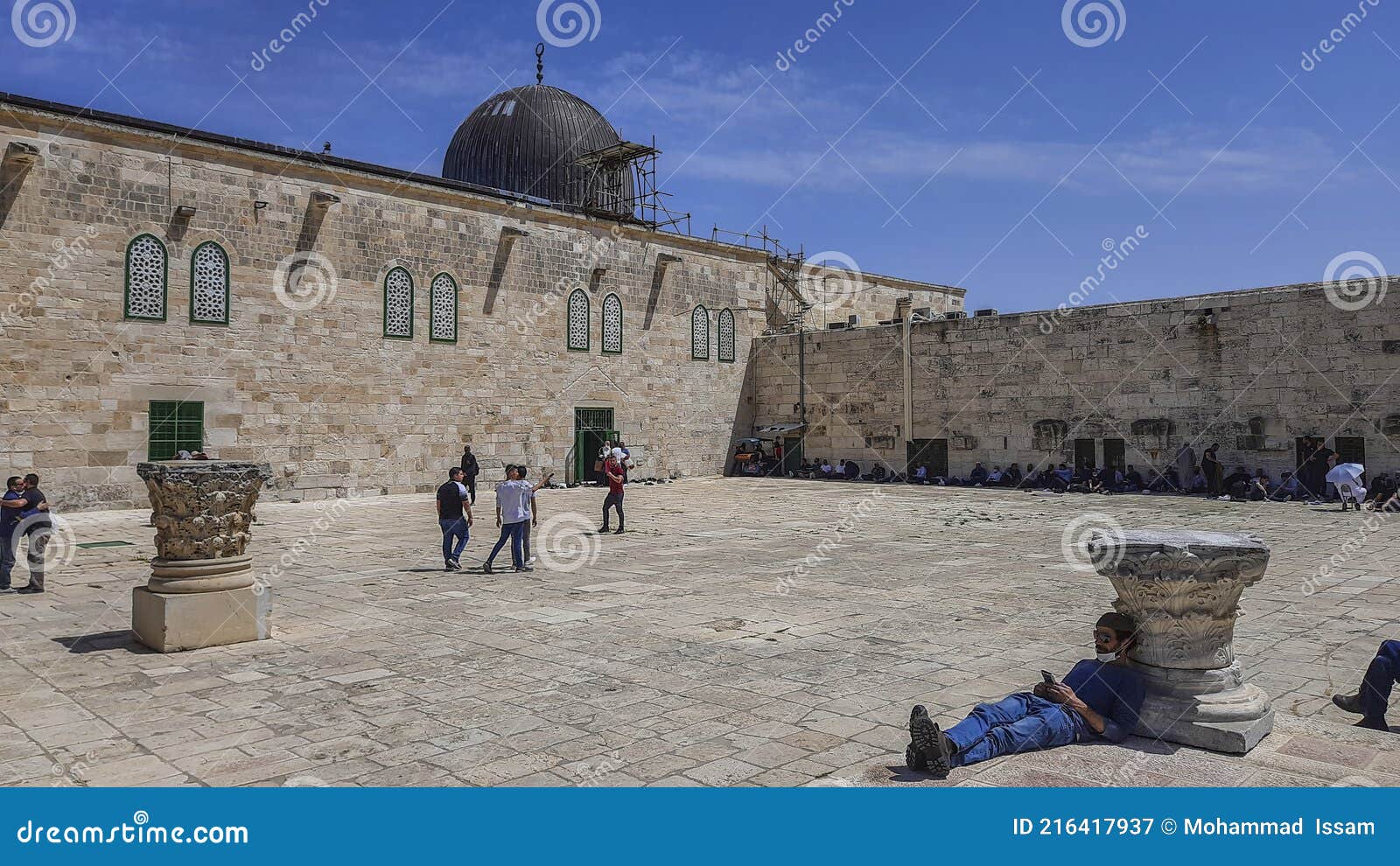 Al-Aqsa Mosque Compound in Jerusalem Editorial Photography - Image of ...