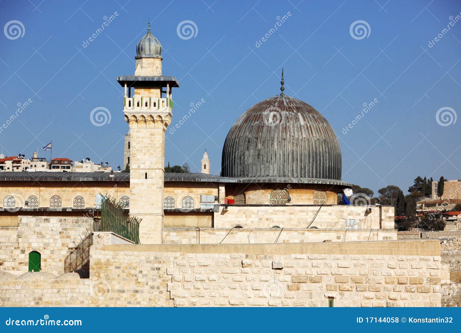 Al Aqsa Mosque in Jerusalem Stock Photo - Image of muslim, allah: 17144058