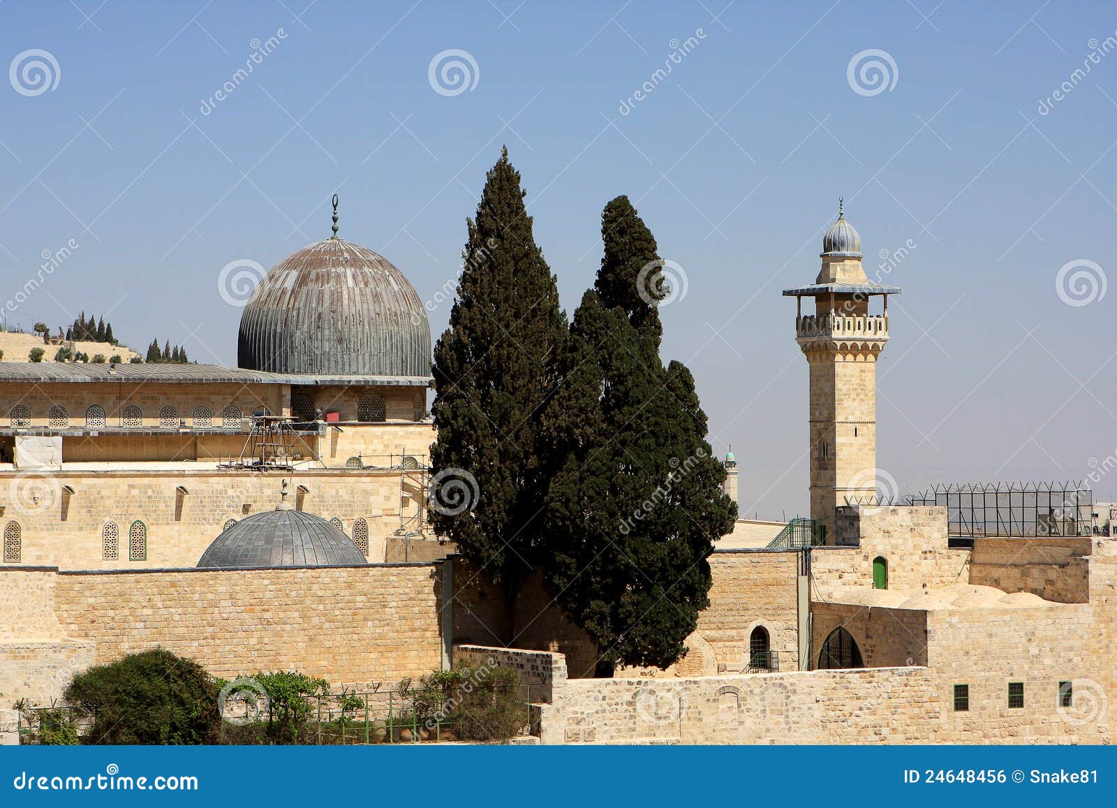 Al-Aqsa Mosque, Jerusalem stock photo. Image of travel - 24648456