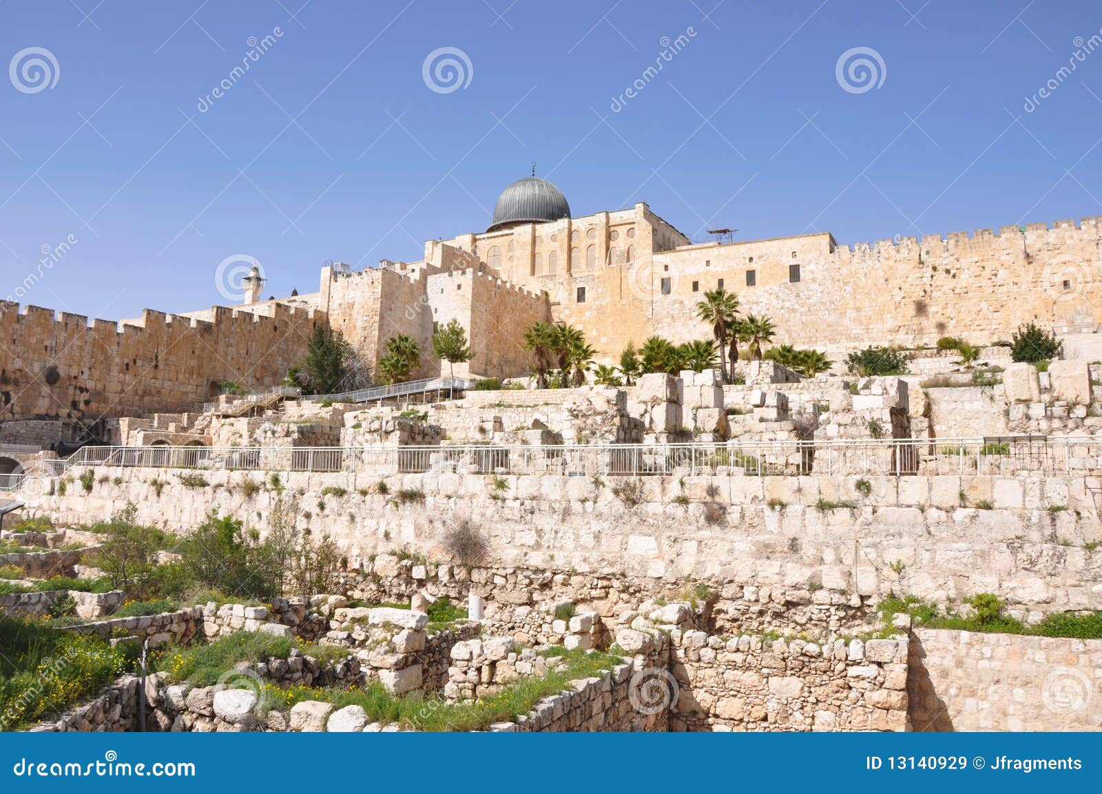 Al Aqsa Mosque In Jerusalem Stock Photo | CartoonDealer.com #64388364