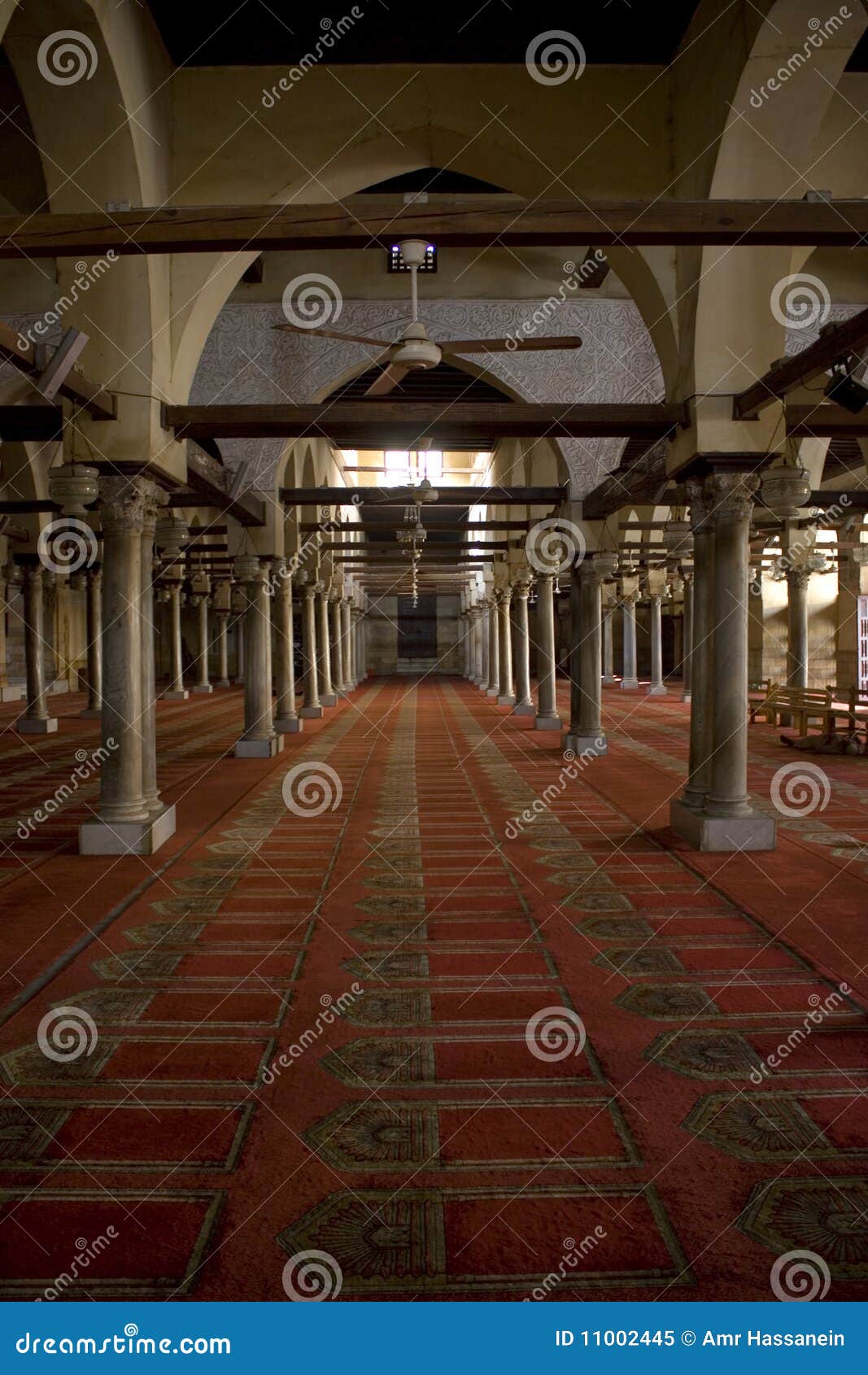 Al-Azhar Mosque stock image. Image of cairo, peace, abstract - 11002445