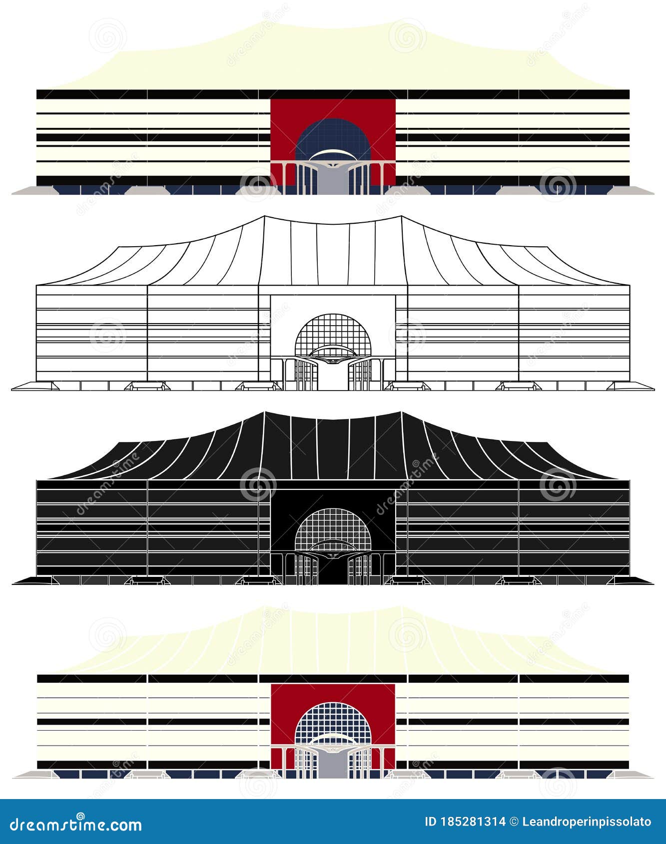 Al Bayt Stadium Football World Cup Background For Banner, Soccer ...