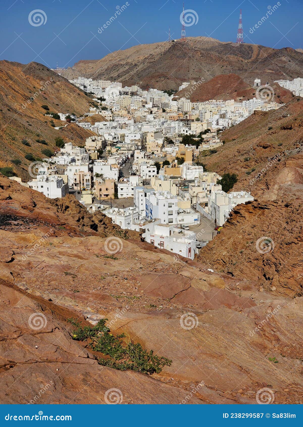 Al Hamriya Old Town Muscat Oman Imagen de archivo - Imagen de cauce ...