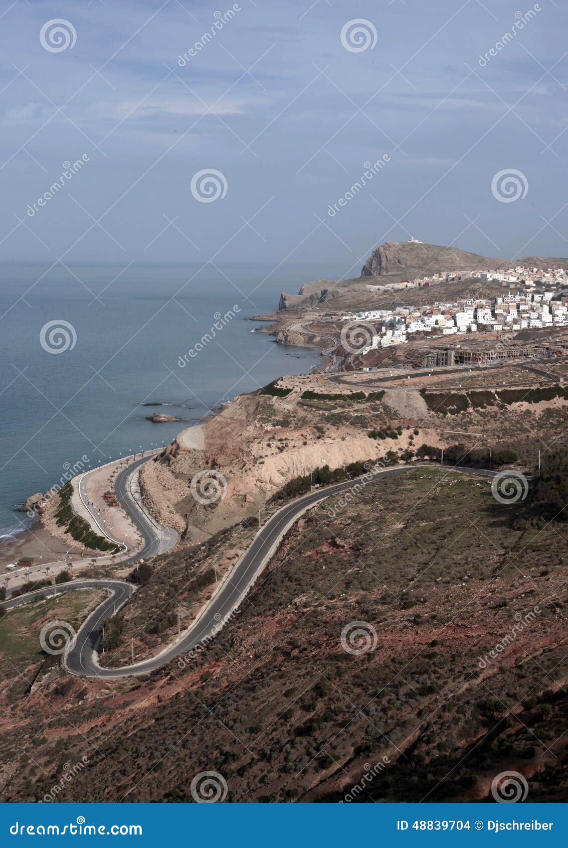 Al Hoceima, Marokko stockfoto. Bild von himmel, afrika - 48839704