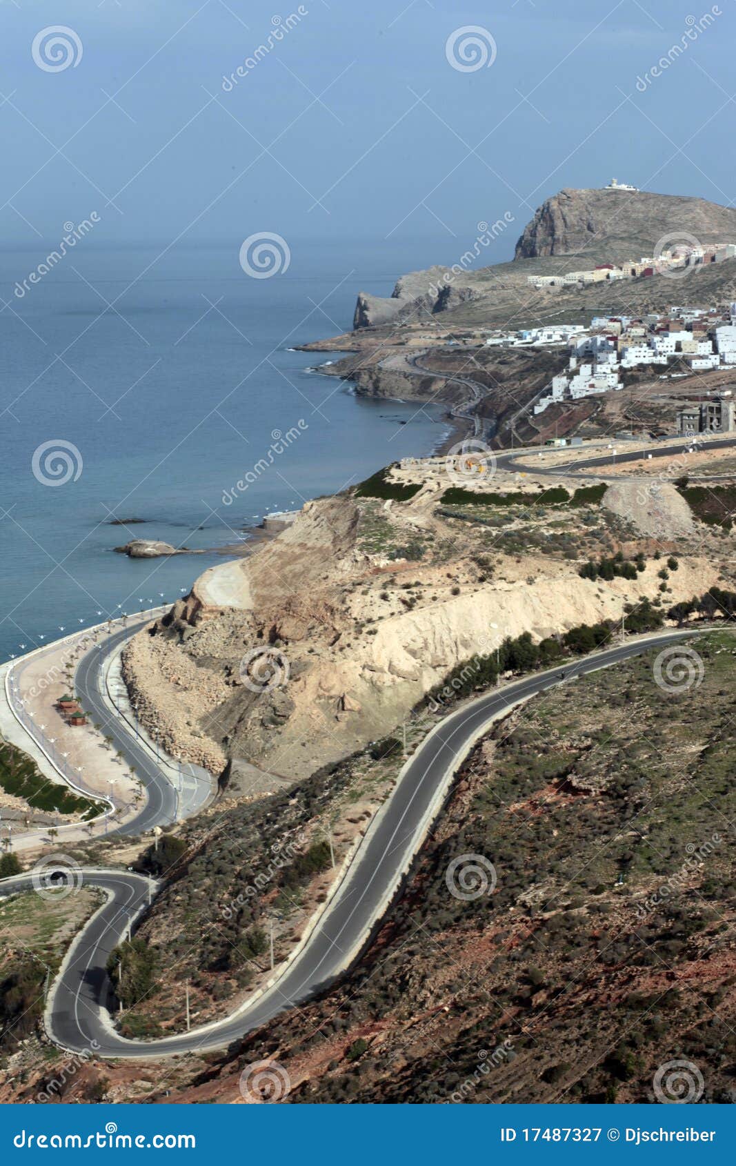 Al-Hoceima, Morocco stock image. Image of terrain, cape - 17487327