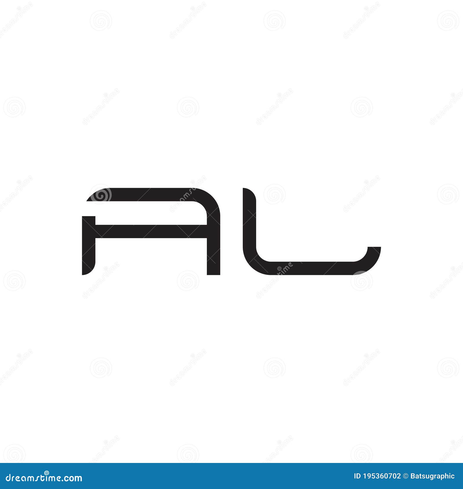 Al Initial Letter Vector Logo Icon Stock Vector - Illustration of ...