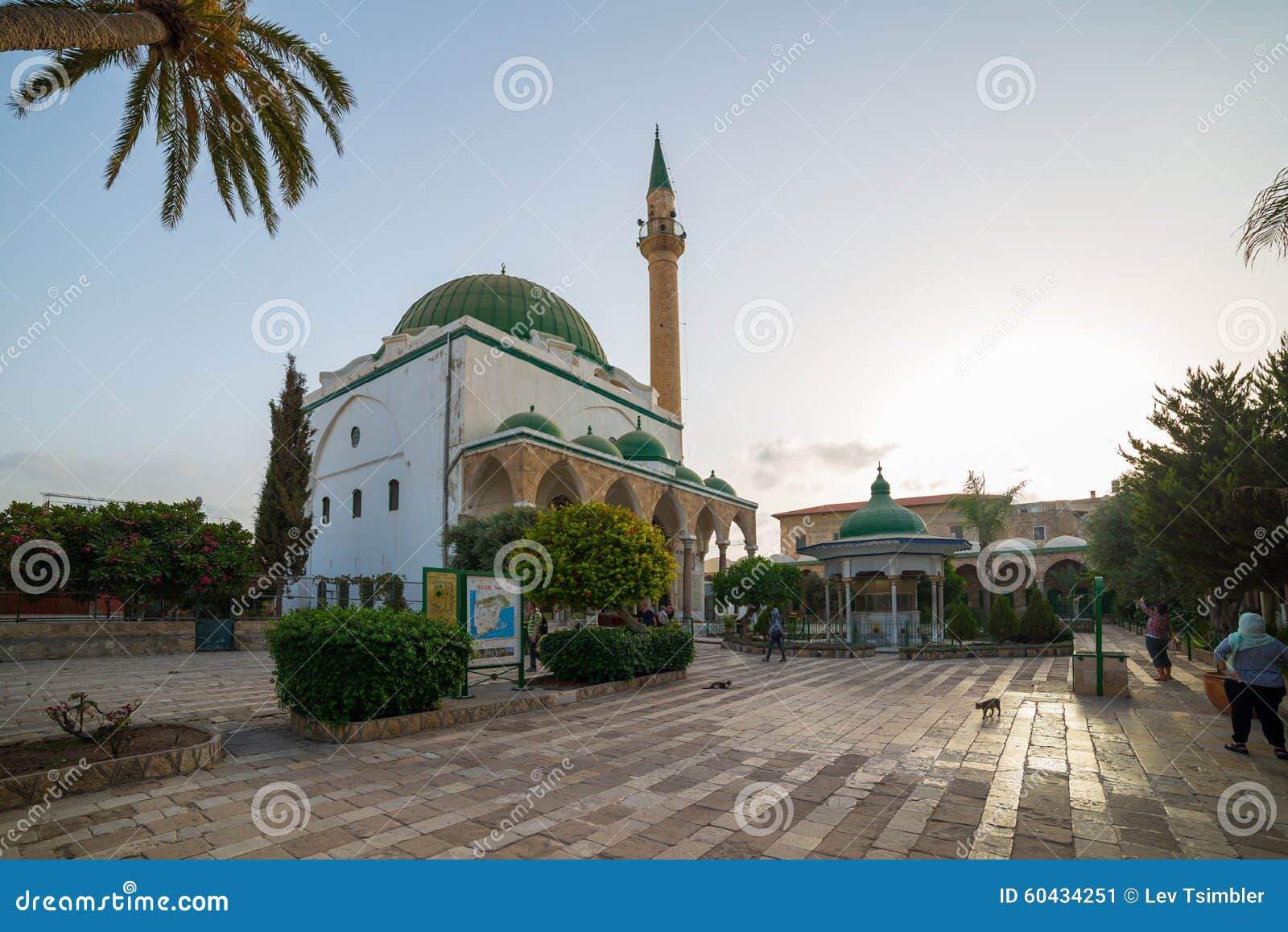 El-Jazzar Mosque Also Known As The White Mosque Is Named After The ...