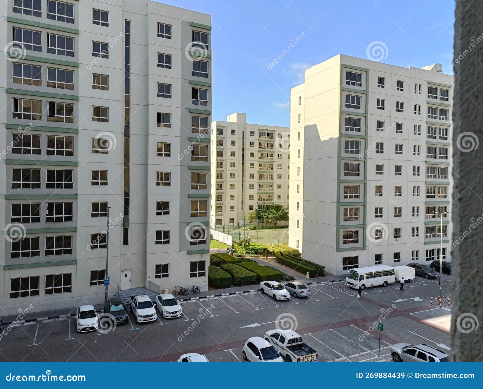 Al Khail Gate Residential Building Dubai Editorial Stock Image - Image ...
