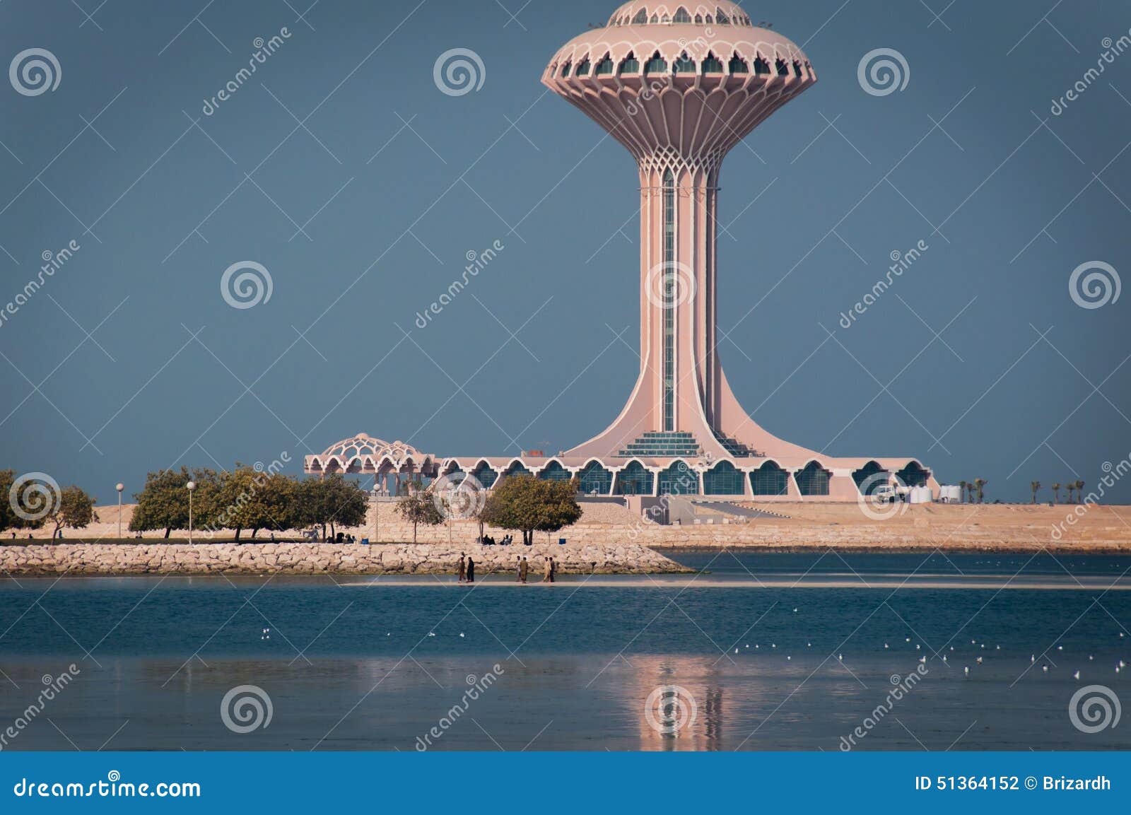 Al Khobar Tower, Al Khobar, Saudi-Arabien Stockfoto - Bild von golf ...