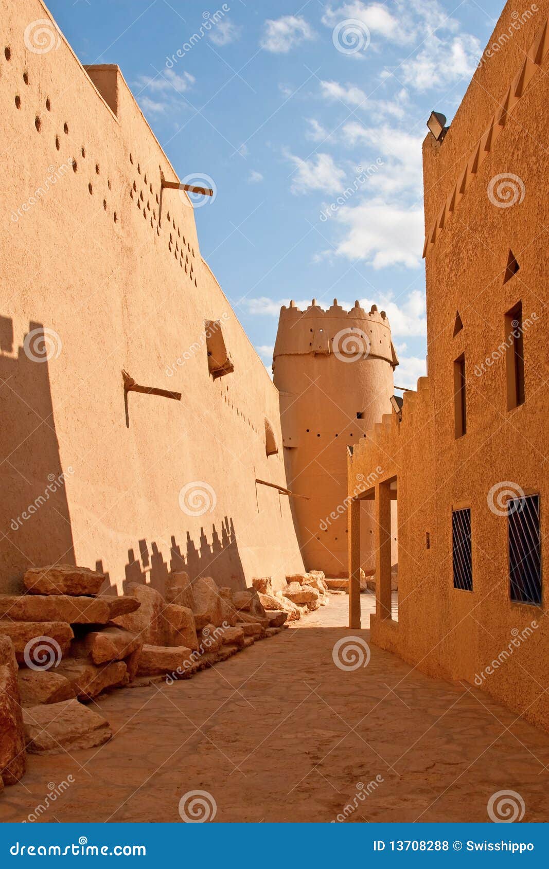 Al Masmak fort stock photo. Image of kingdom, middle - 13708288