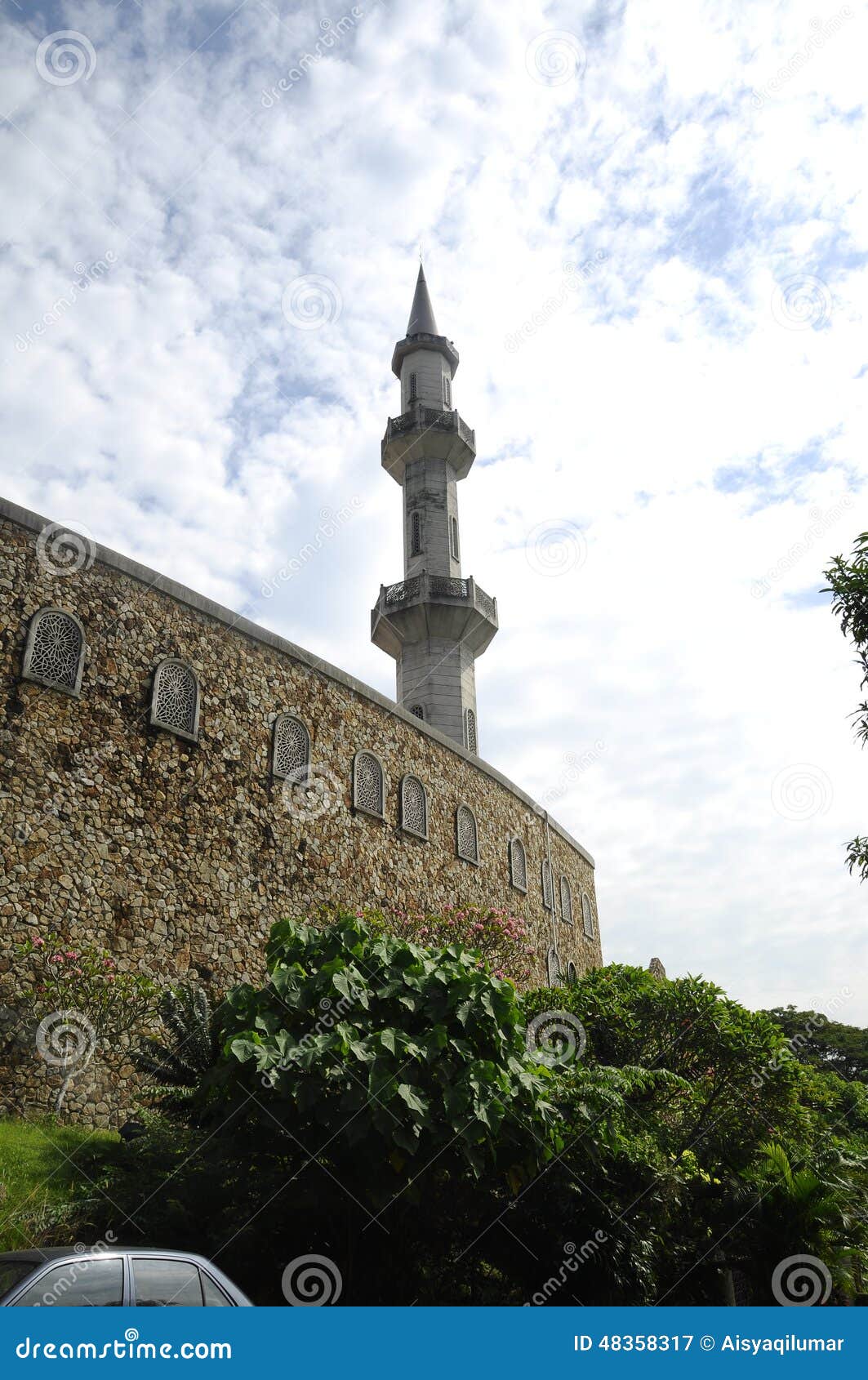 Al Muhajirin Mosque En Selangor Imagen de archivo - Imagen de modelo ...