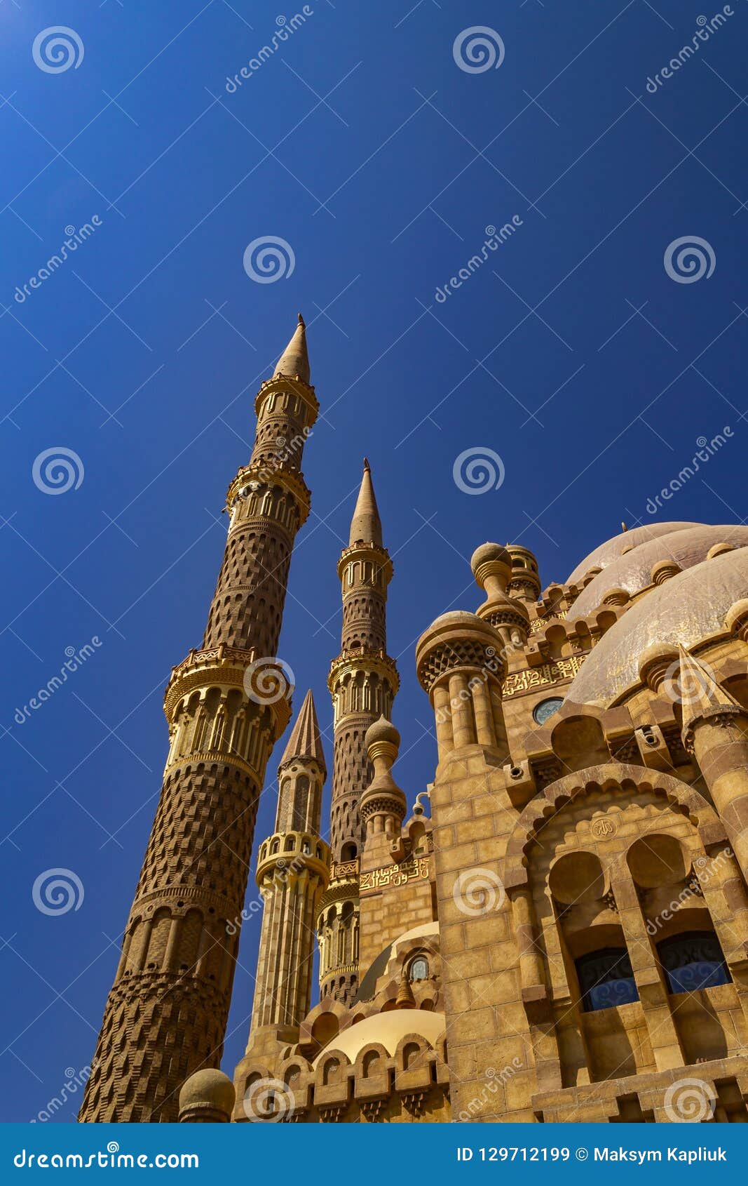 Al Mustafa Mosque in Sharm El Sheikh, Egypt Stock Image - Image of ...