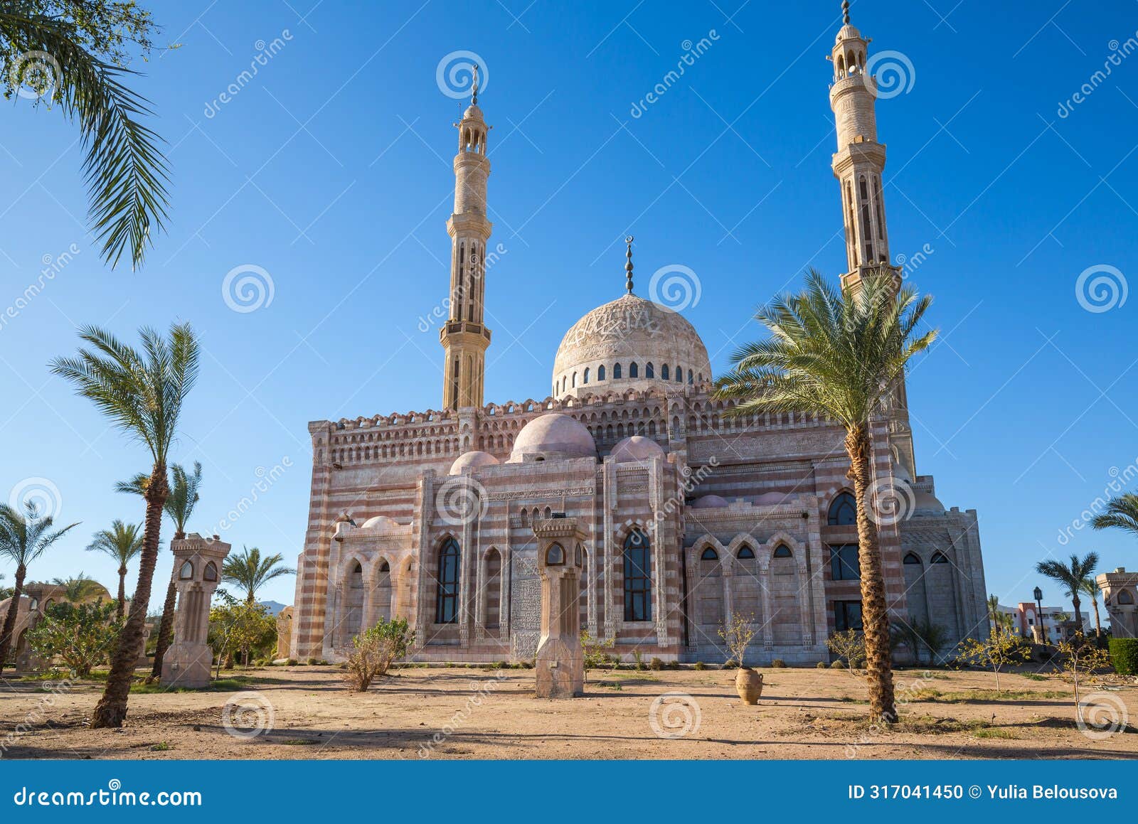 Al Mustafa Mosque in Sharm El Sheikh Stock Photo - Image of sharm ...
