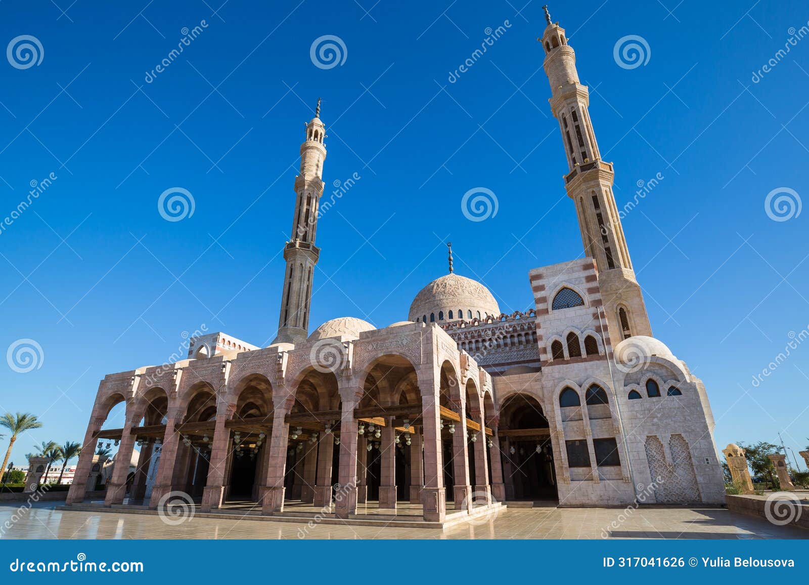 Al Mustafa Mosque in Sharm El Sheikh Stock Photo - Image of tourism ...