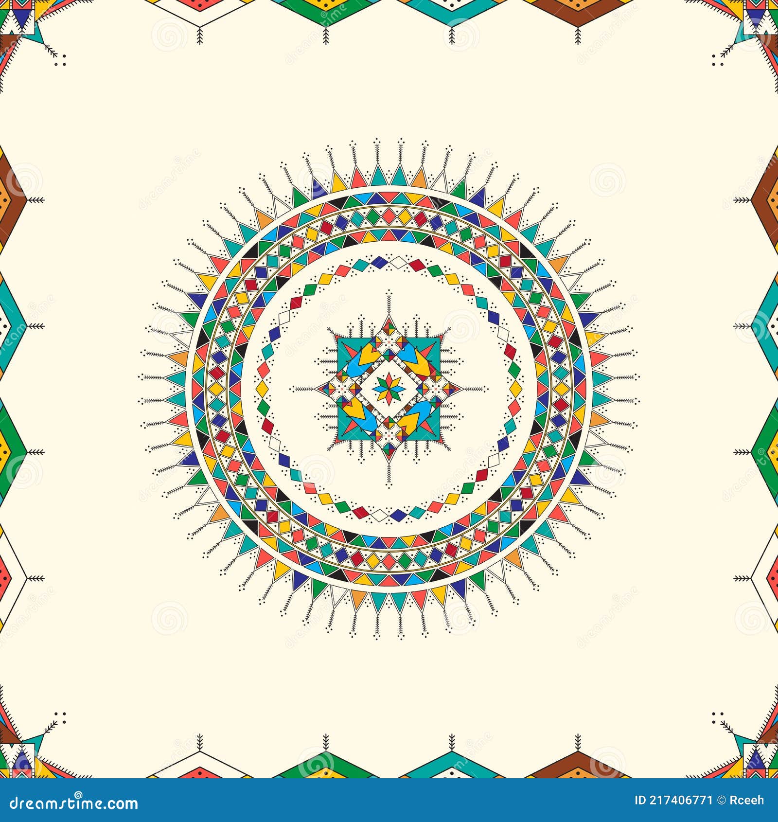 Al-Qatt Al-Asiri Pattern 43 Stock Vector - Illustration of asir, arabia ...