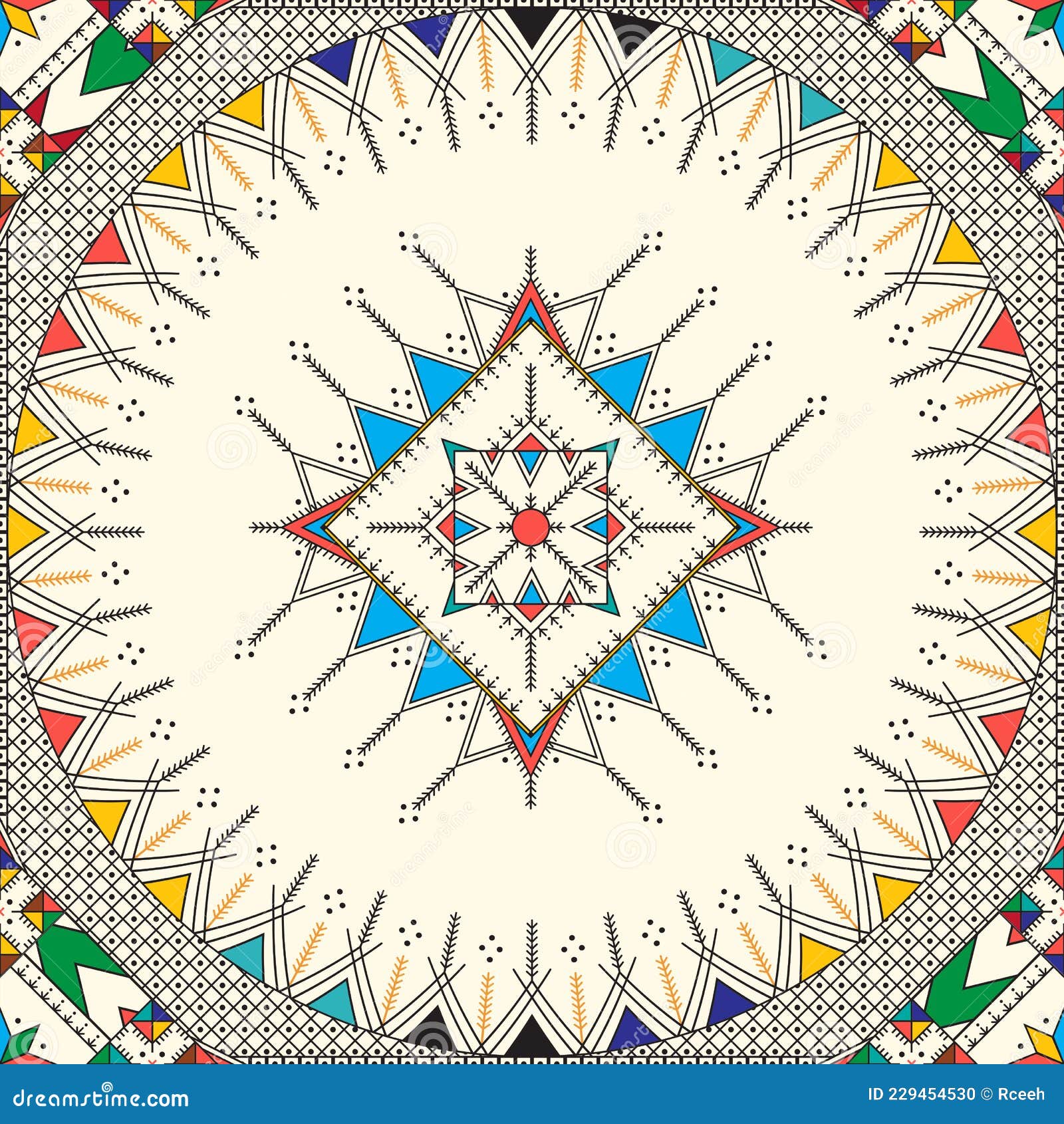 Al-Qatt Al-Asiri Pattern 72 Stock Vector - Illustration of asir, print ...