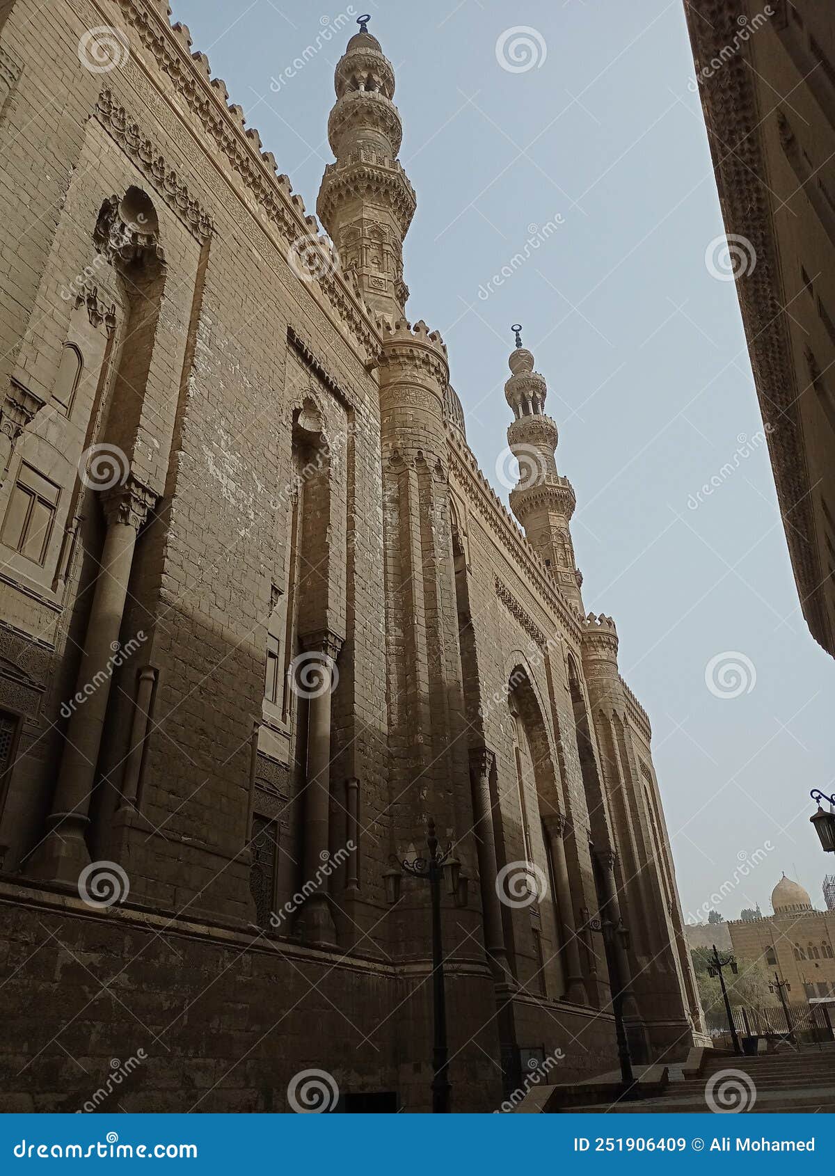Al-Rifai Mosque stock image. Image of ruins, monument - 251906409