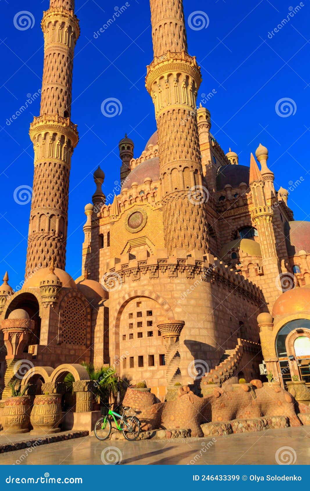 Al Sahaba Mosque in Sharm El Sheikh, Egypt Stock Image - Image of ...